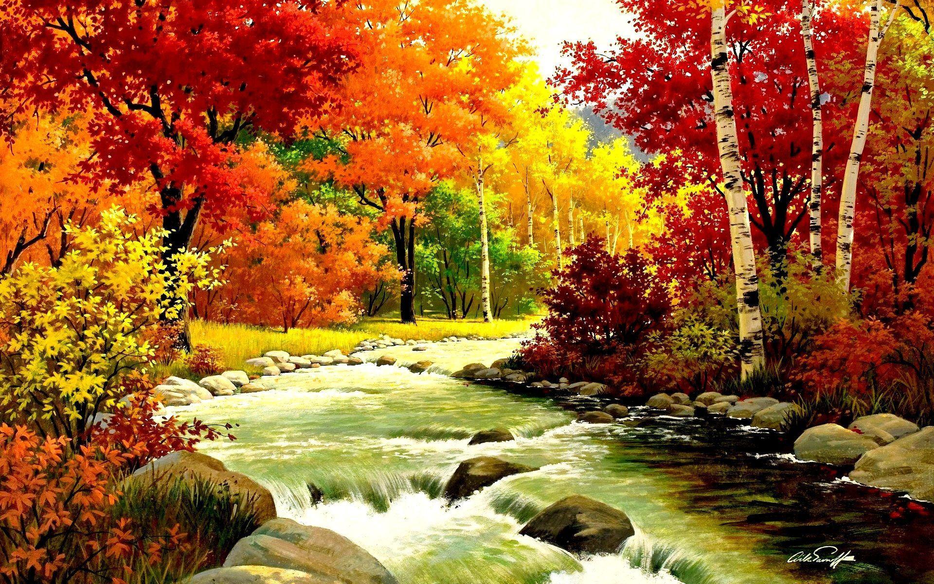 Fall Landscape Wallpapers - Top Free Fall Landscape Backgrounds ...