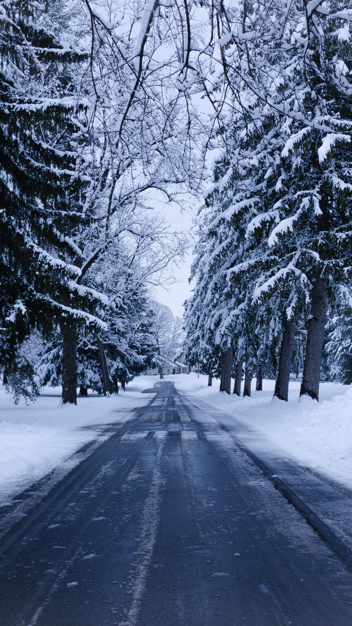 Snowy Street Wallpapers - Top Free Snowy Street Backgrounds ...