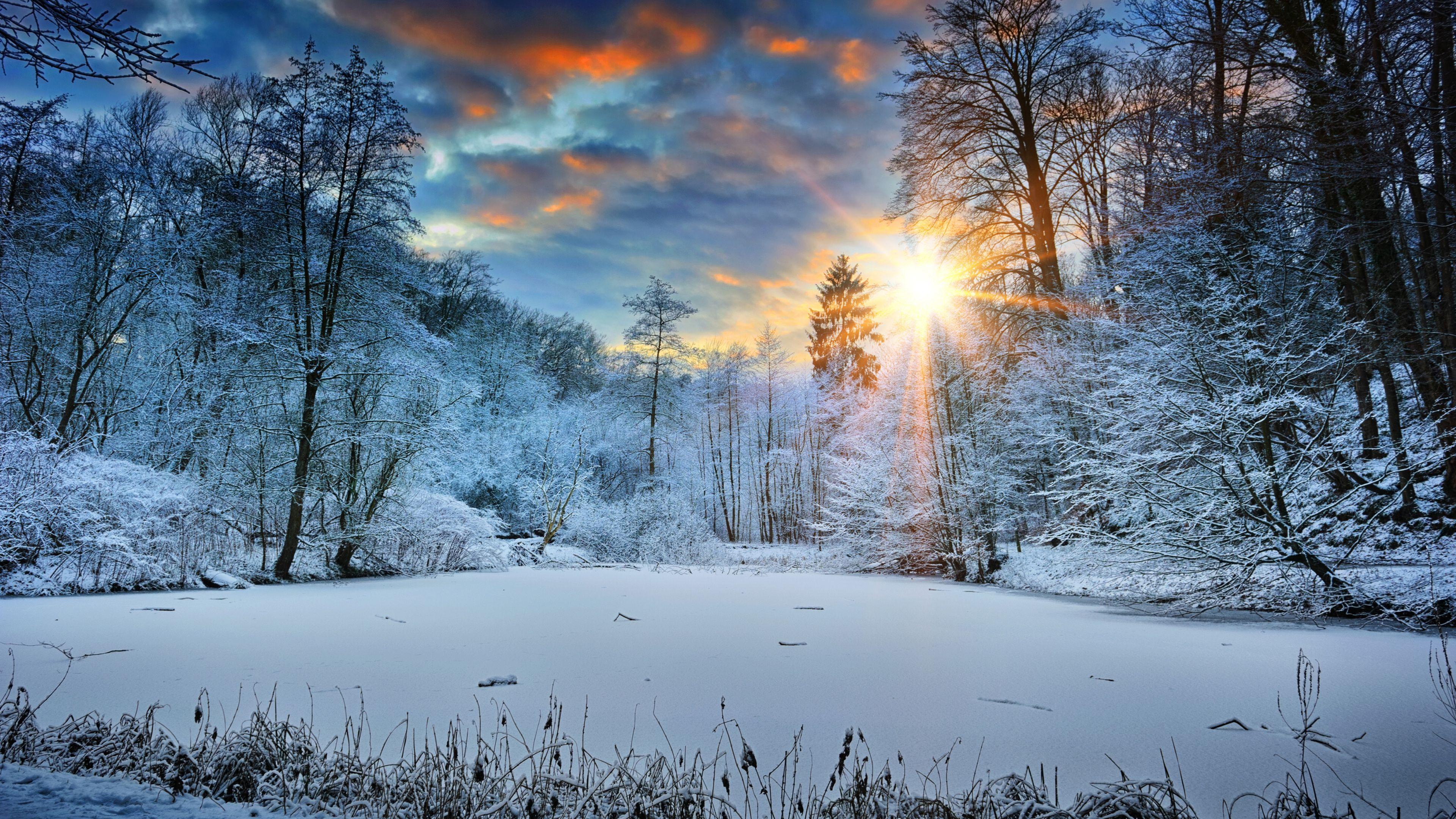 Winter Snow Landscape Wallpapers - Top Free Winter Snow Landscape ...