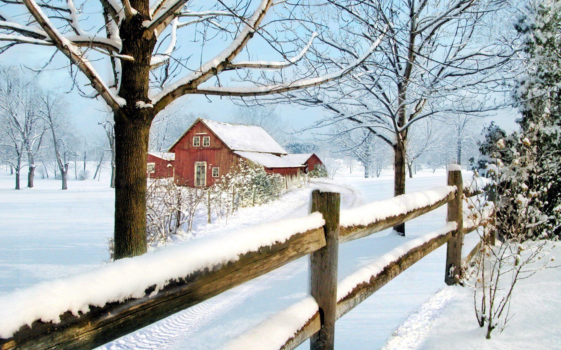 Winter Farm Wallpapers - Top Free Winter Farm Backgrounds - WallpaperAccess