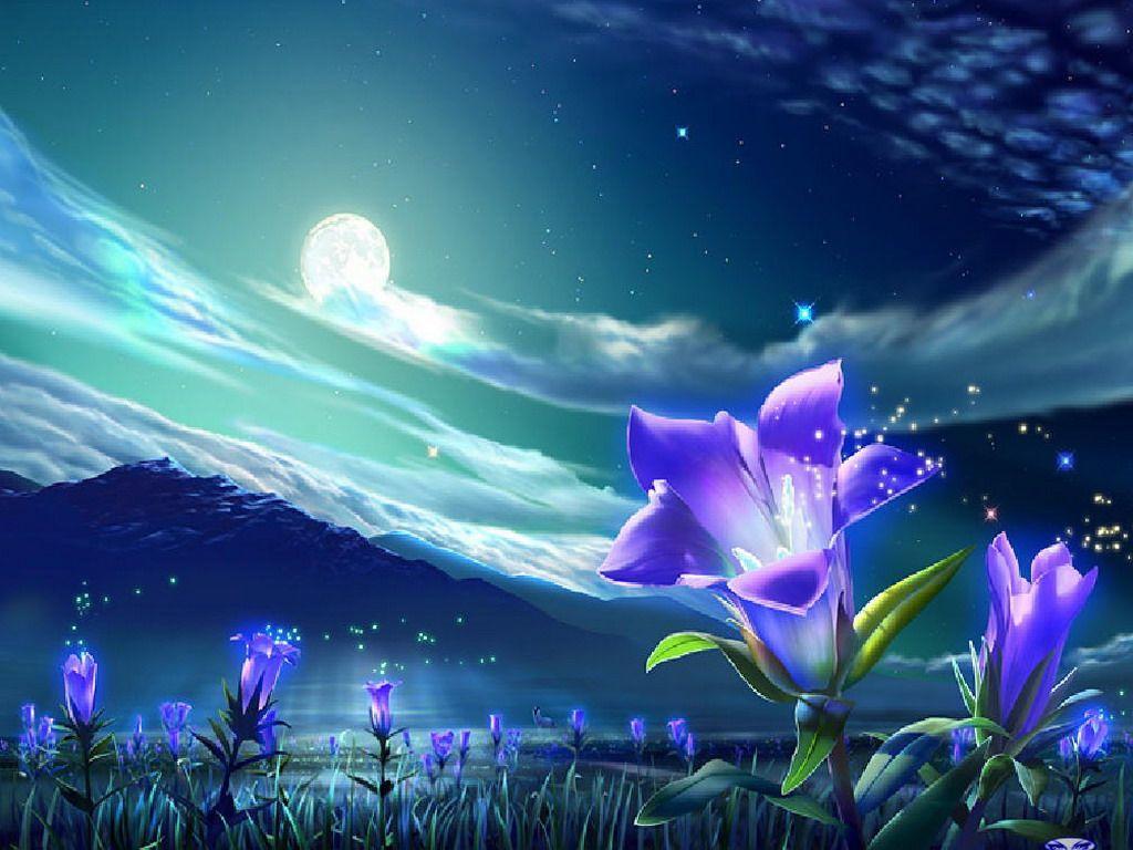 Magical Flowers Wallpapers - Top Free Magical Flowers Backgrounds ...