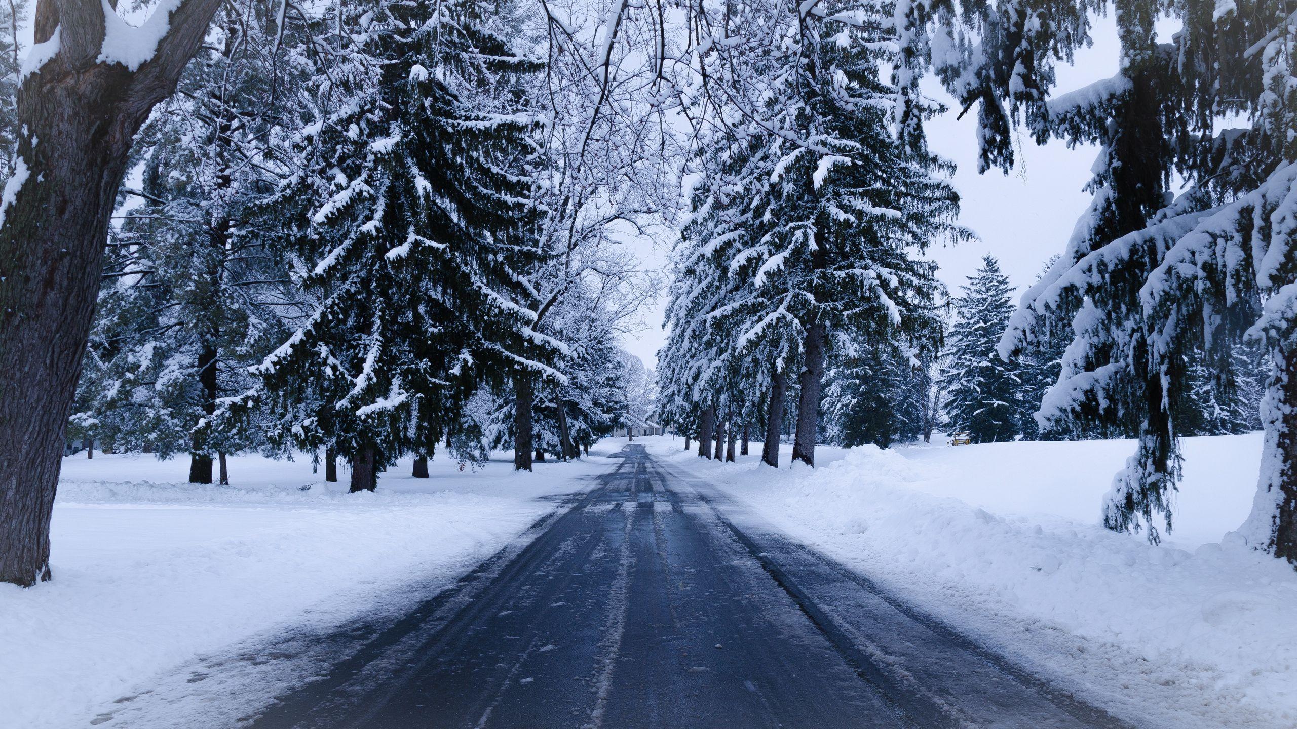 Winter Road Wallpapers - Top Free Winter Road Backgrounds - WallpaperAccess