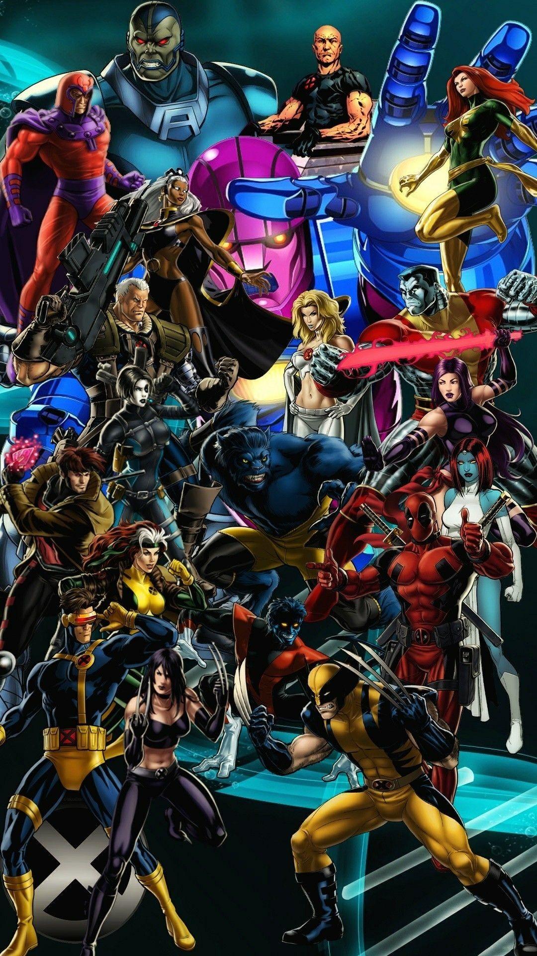 X-Men Phone Wallpapers - Top Free X-Men Phone Backgrounds - WallpaperAccess