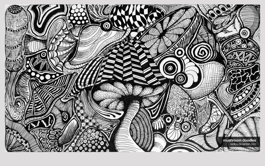 Black and White Doodle Wallpapers - Top Free Black and White Doodle ...