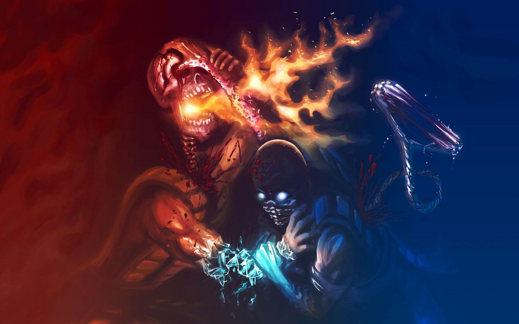 Scorpion vs Sub-Zero Wallpapers - Top Free Scorpion vs Sub-Zero ...