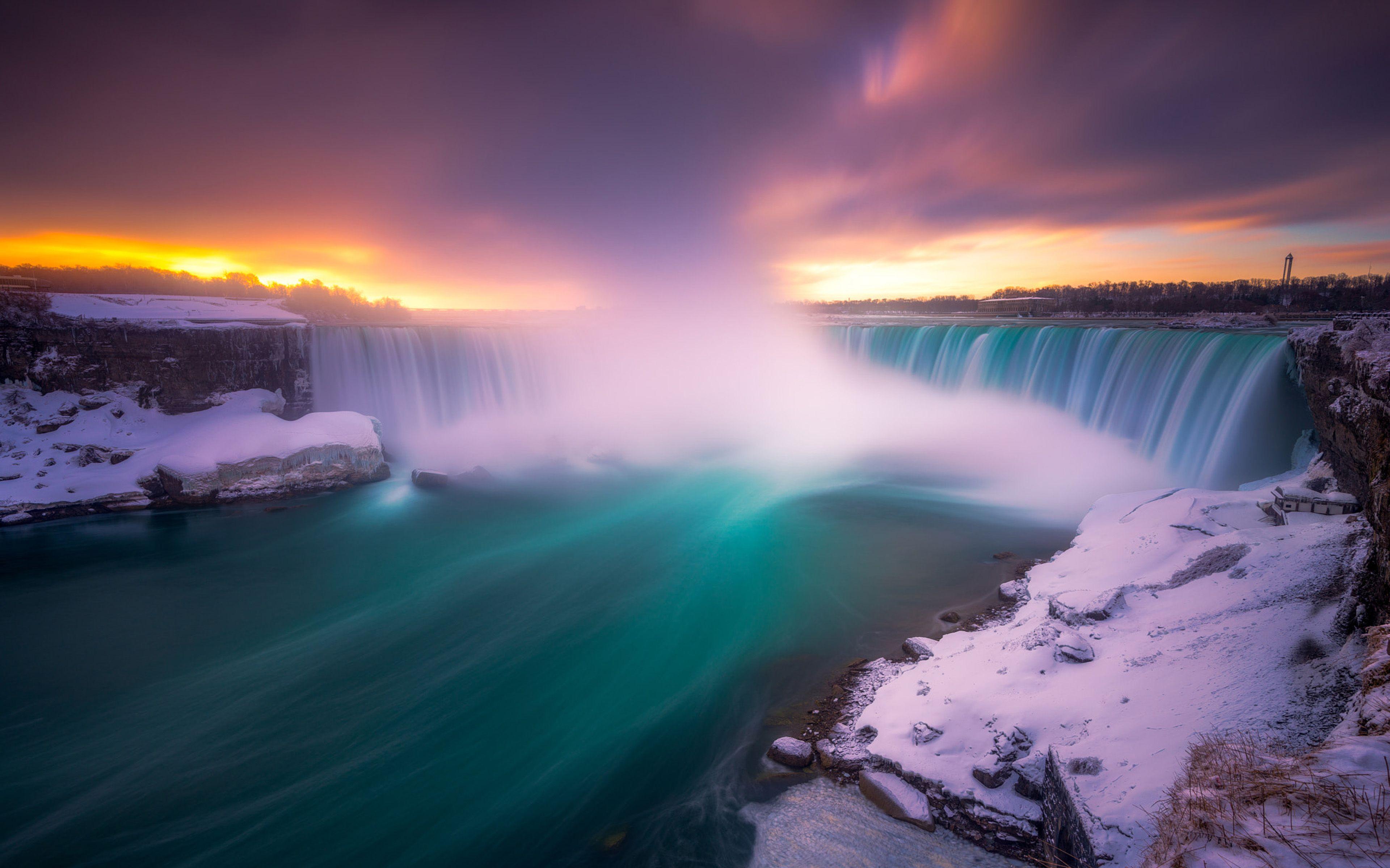 Niagara Falls Winter Wallpapers - Top Free Niagara Falls Winter Backgrounds - WallpaperAccess