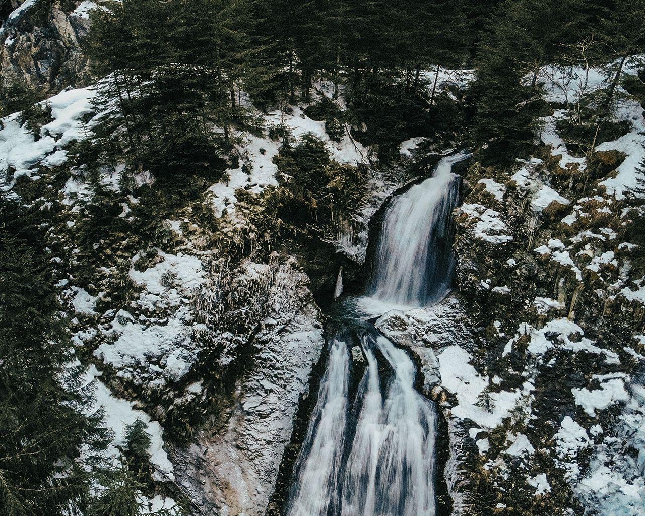 Winter Waterfall Wallpapers - Top Free Winter Waterfall Backgrounds ...