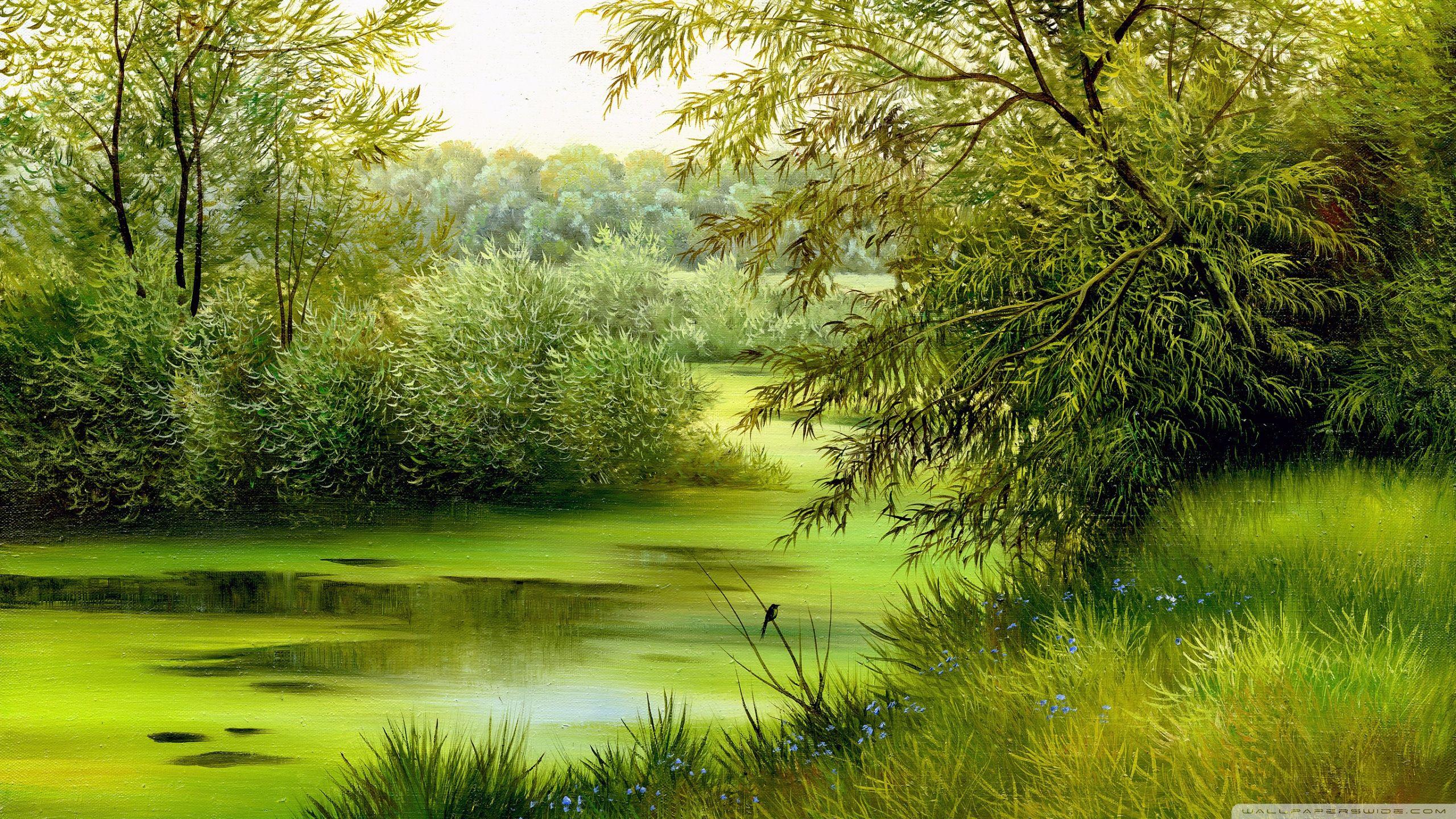 Nature Painting Wallpapers - Top Free Nature Painting Backgrounds ...