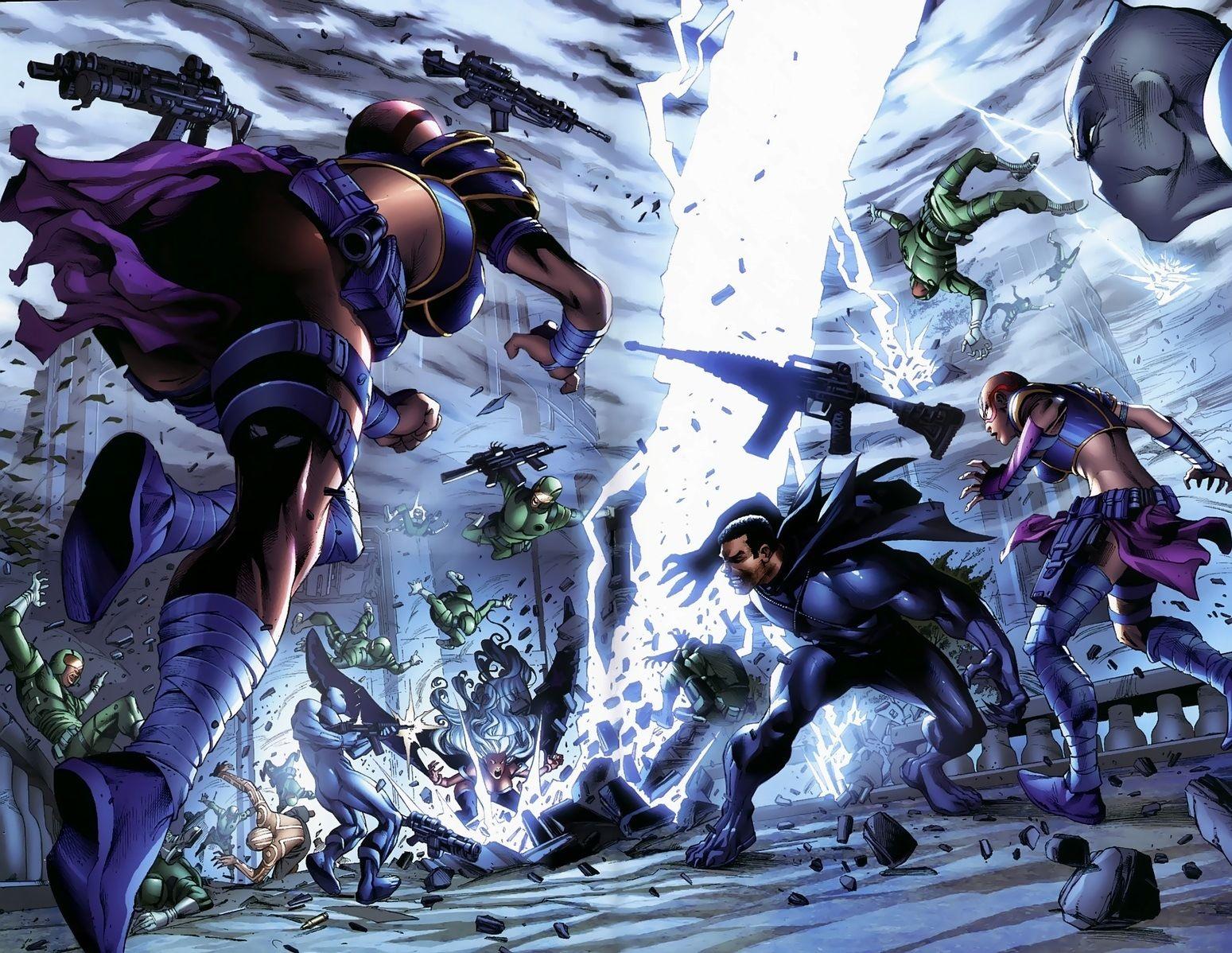 Black Panther and Storm Wallpapers - Top Free Black Panther and Storm ...