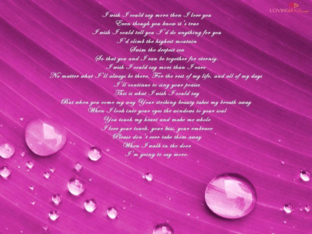 Love Poetry Wallpapers - Top Free Love Poetry Backgrounds - WallpaperAccess