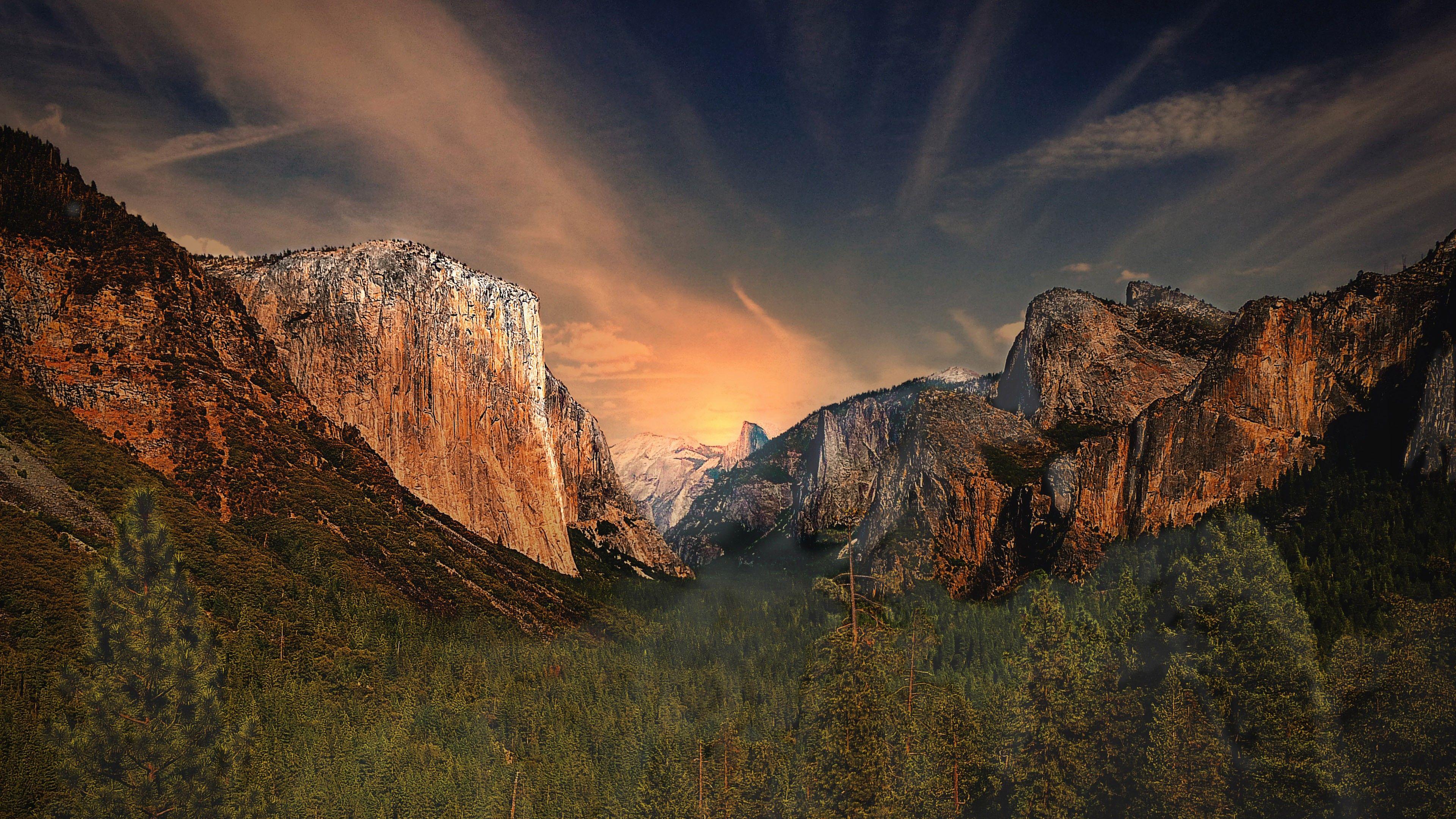 Yosemite National Park Landscape Wallpapers - Top Free Yosemite ...