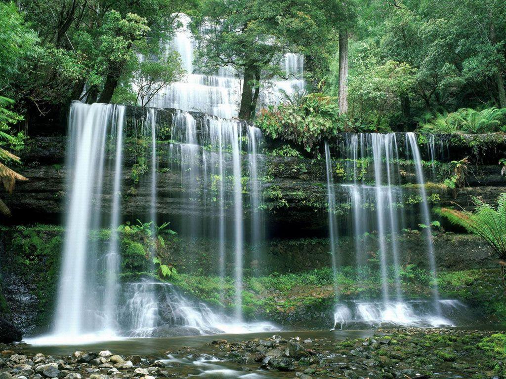 Waterfall Scenery Wallpapers - Top Free Waterfall Scenery Backgrounds ...