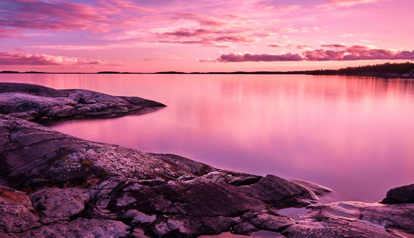 Pink Scenery Wallpapers - Top Free Pink Scenery Backgrounds ...