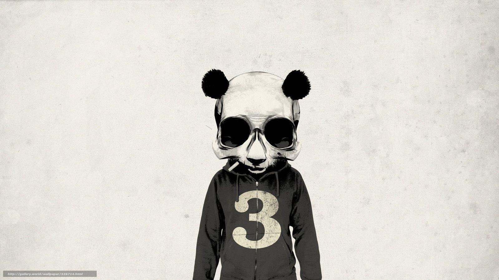 Minimalist Panda Wallpapers - Top Free Minimalist Panda Backgrounds ...