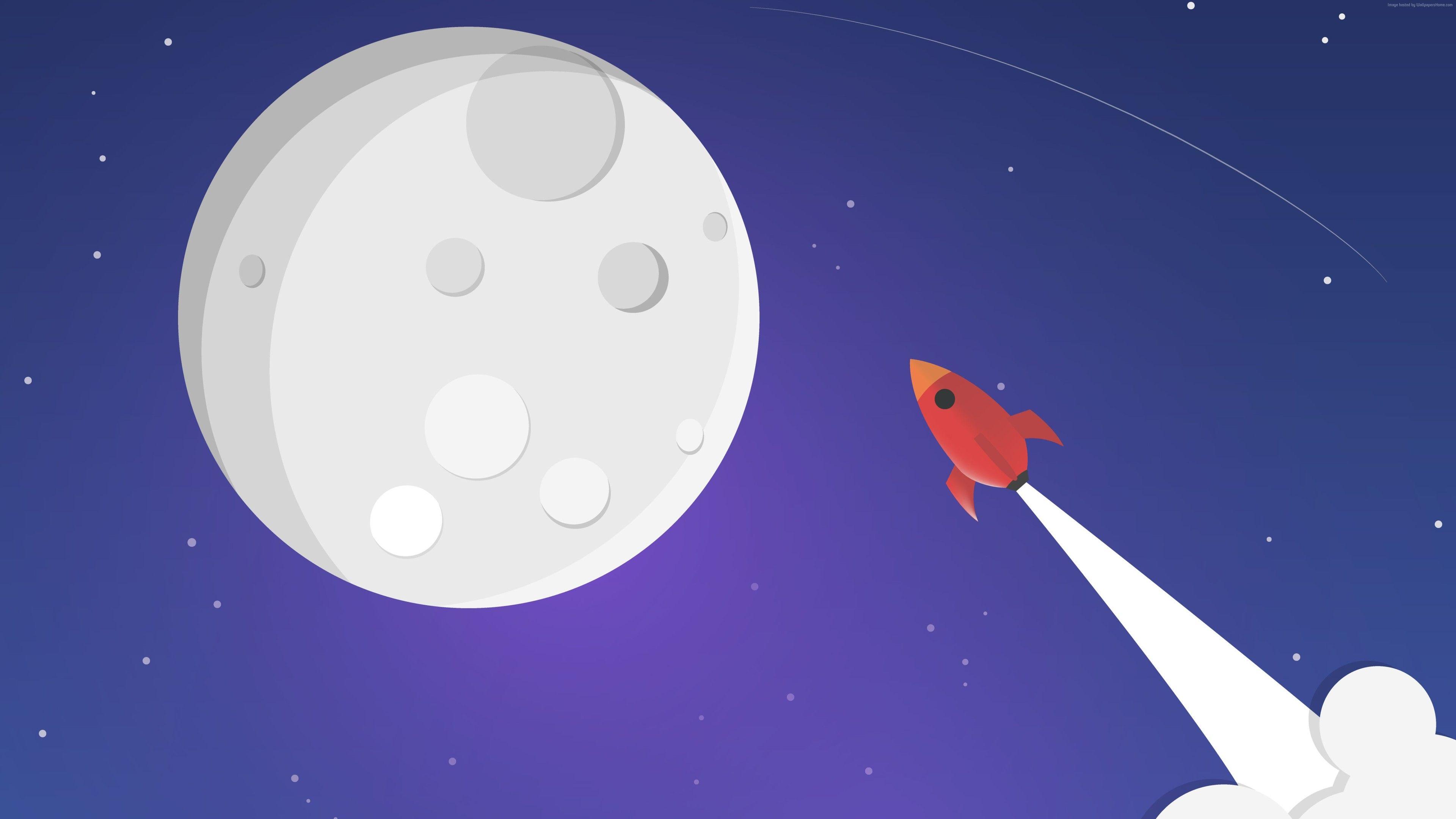 Minimalist Rocket Wallpapers - Top Free Minimalist Rocket Backgrounds ...