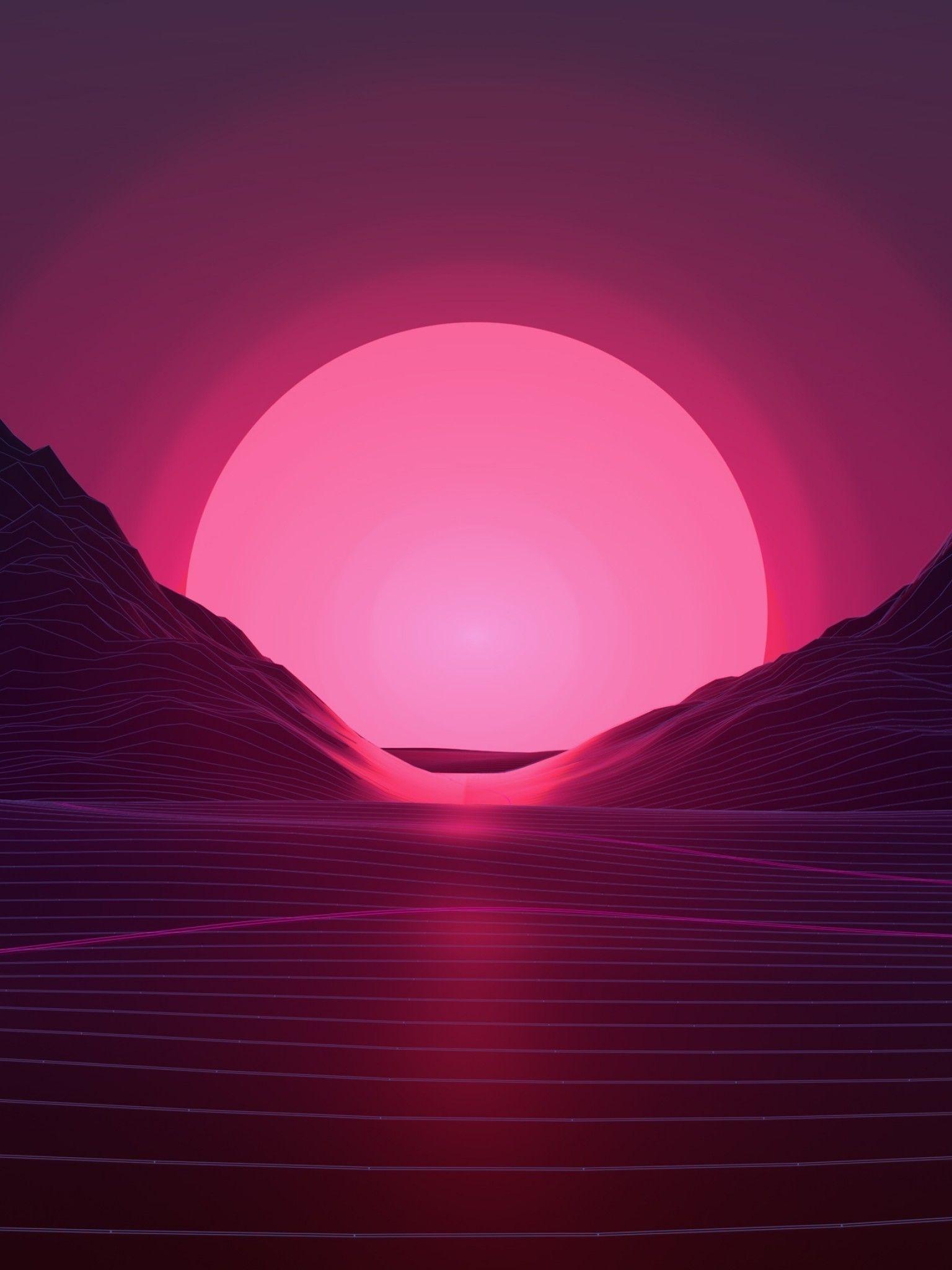 Neon Sunset Wallpapers - Top Free Neon Sunset Backgrounds - WallpaperAccess