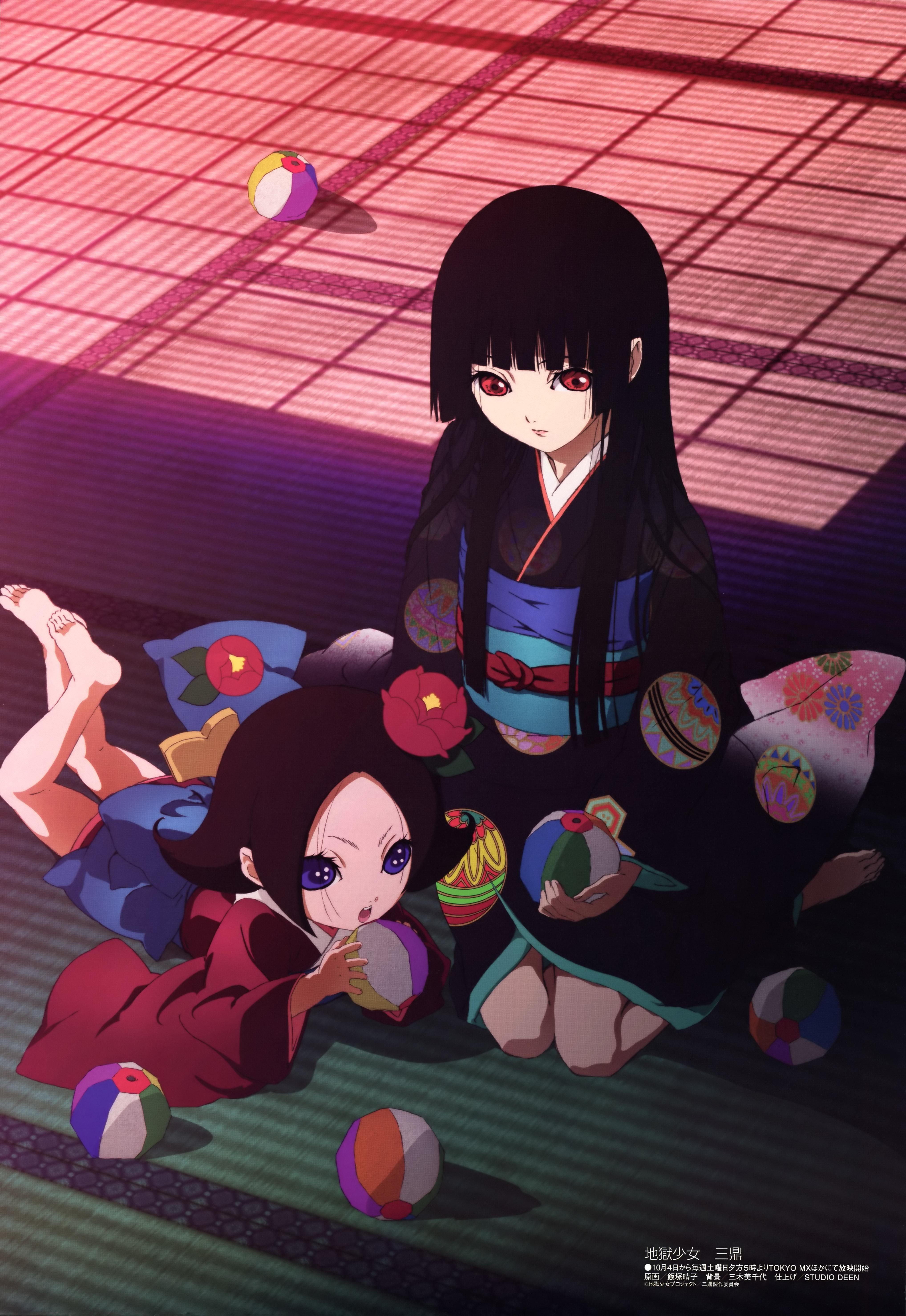 Jigoku Shoujo Wallpapers Top Free Jigoku Shoujo Backgrounds Wallpaperaccess