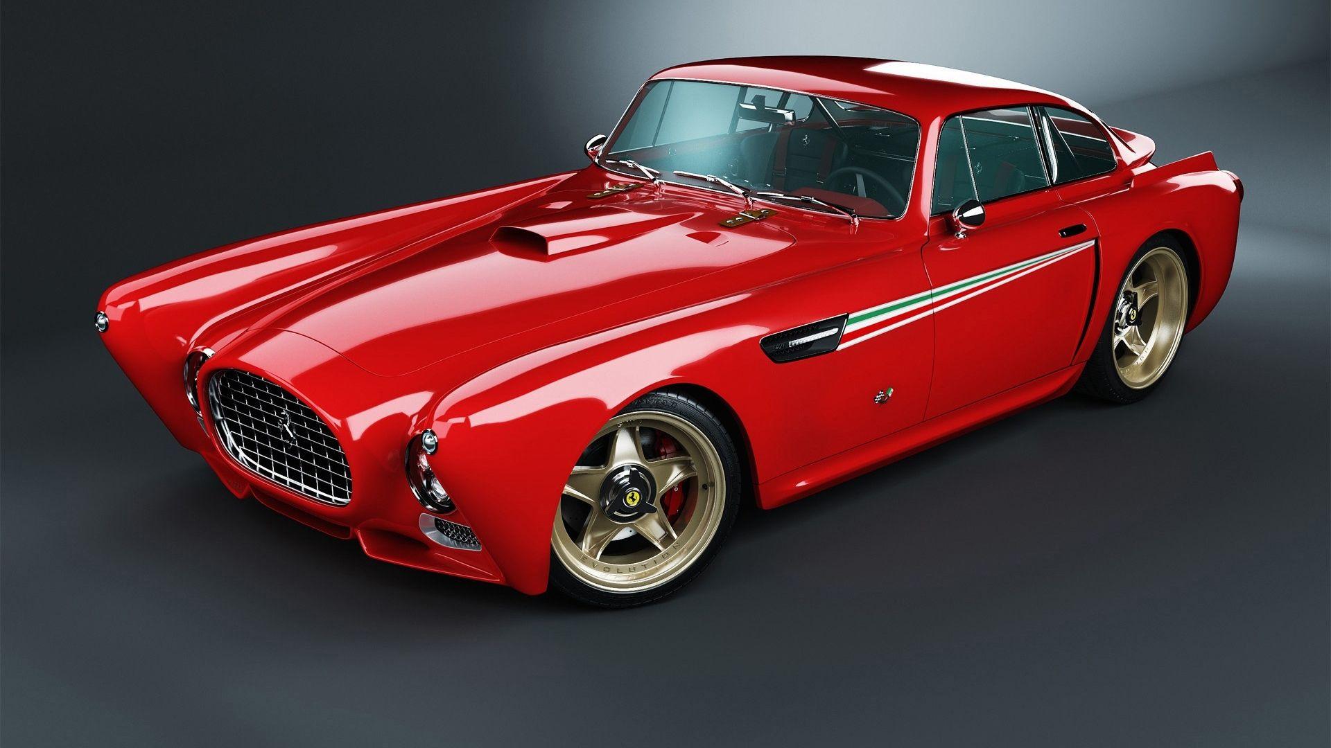 Vintage Ferrari Wallpapers - Top Free Vintage Ferrari Backgrounds ...