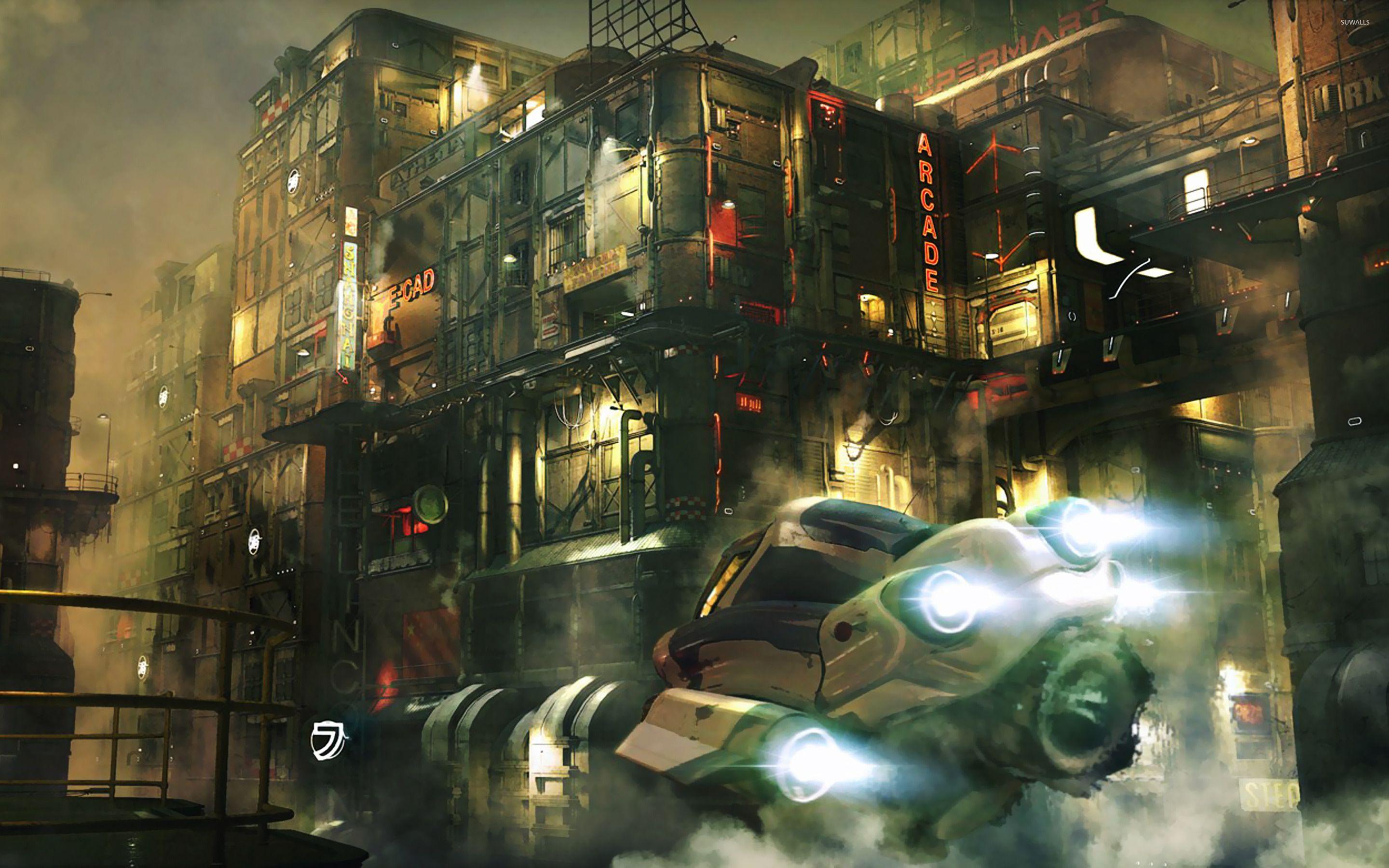 Flying City Wallpapers - Top Free Flying City Backgrounds - WallpaperAccess