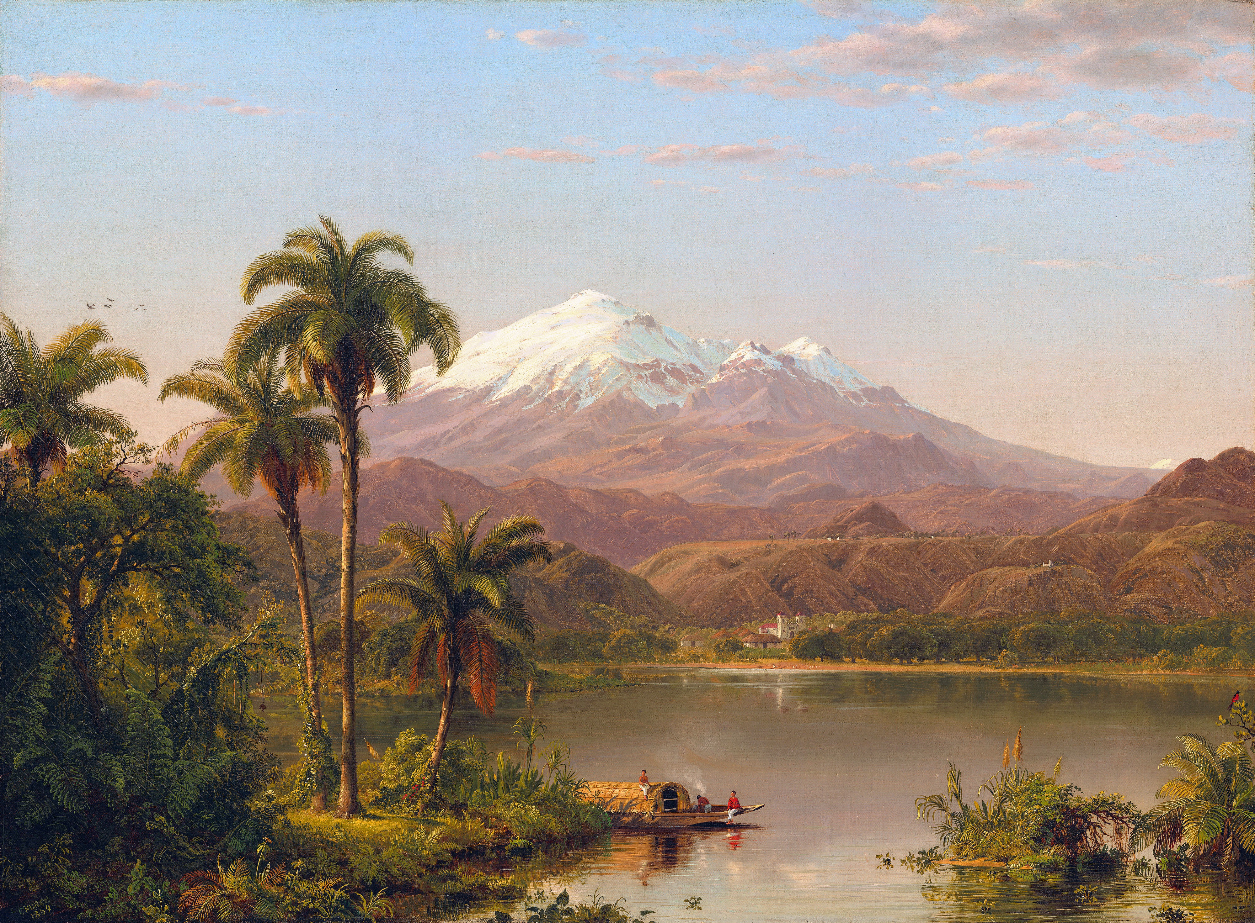 Schne Frederic Edwin Church Gemlde Ebenbild
