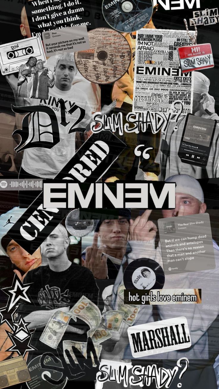 Eminem Collage Wallpapers - Top Free Eminem Collage Backgrounds ...