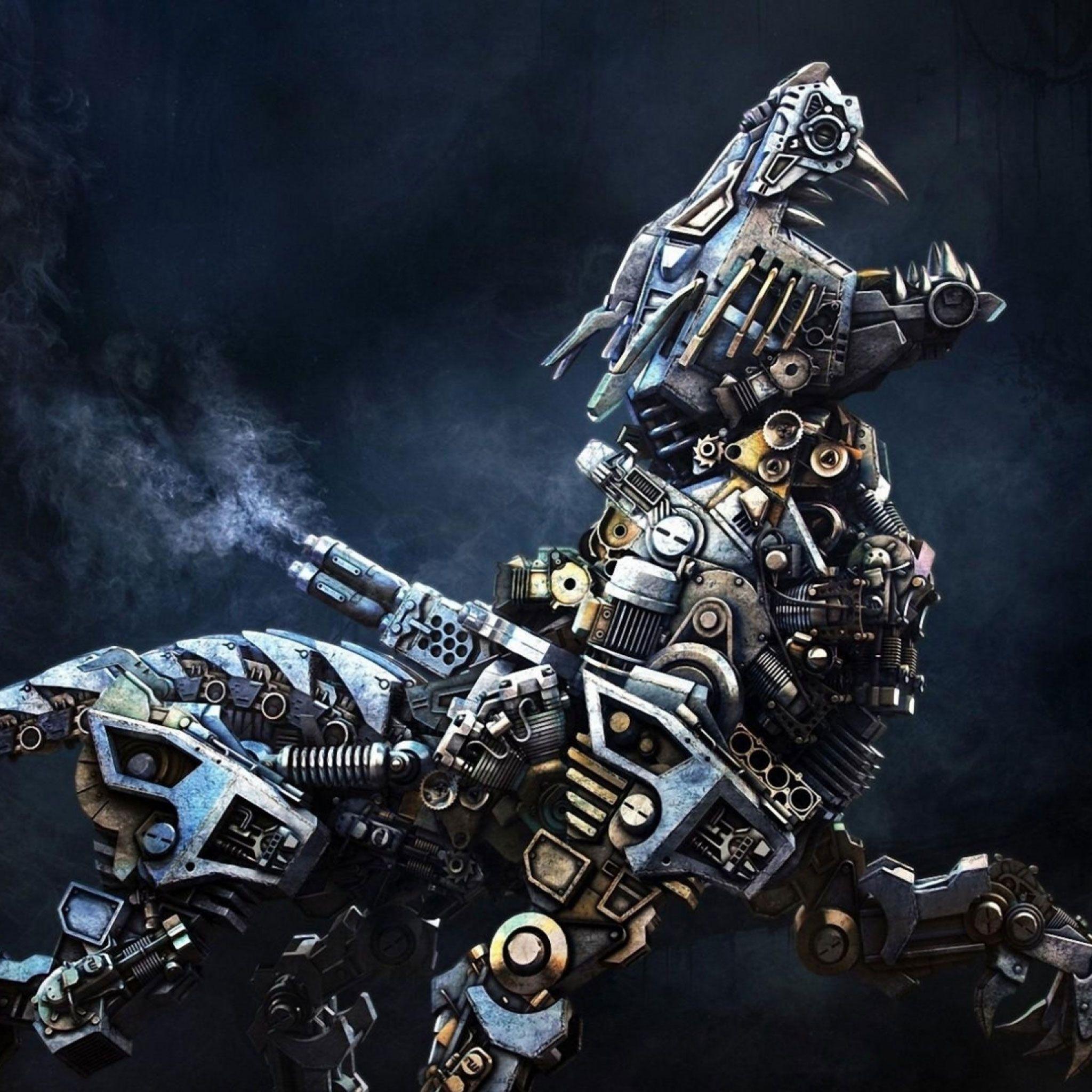 Blue Robot Wallpapers - Top Free Blue Robot Backgrounds - WallpaperAccess