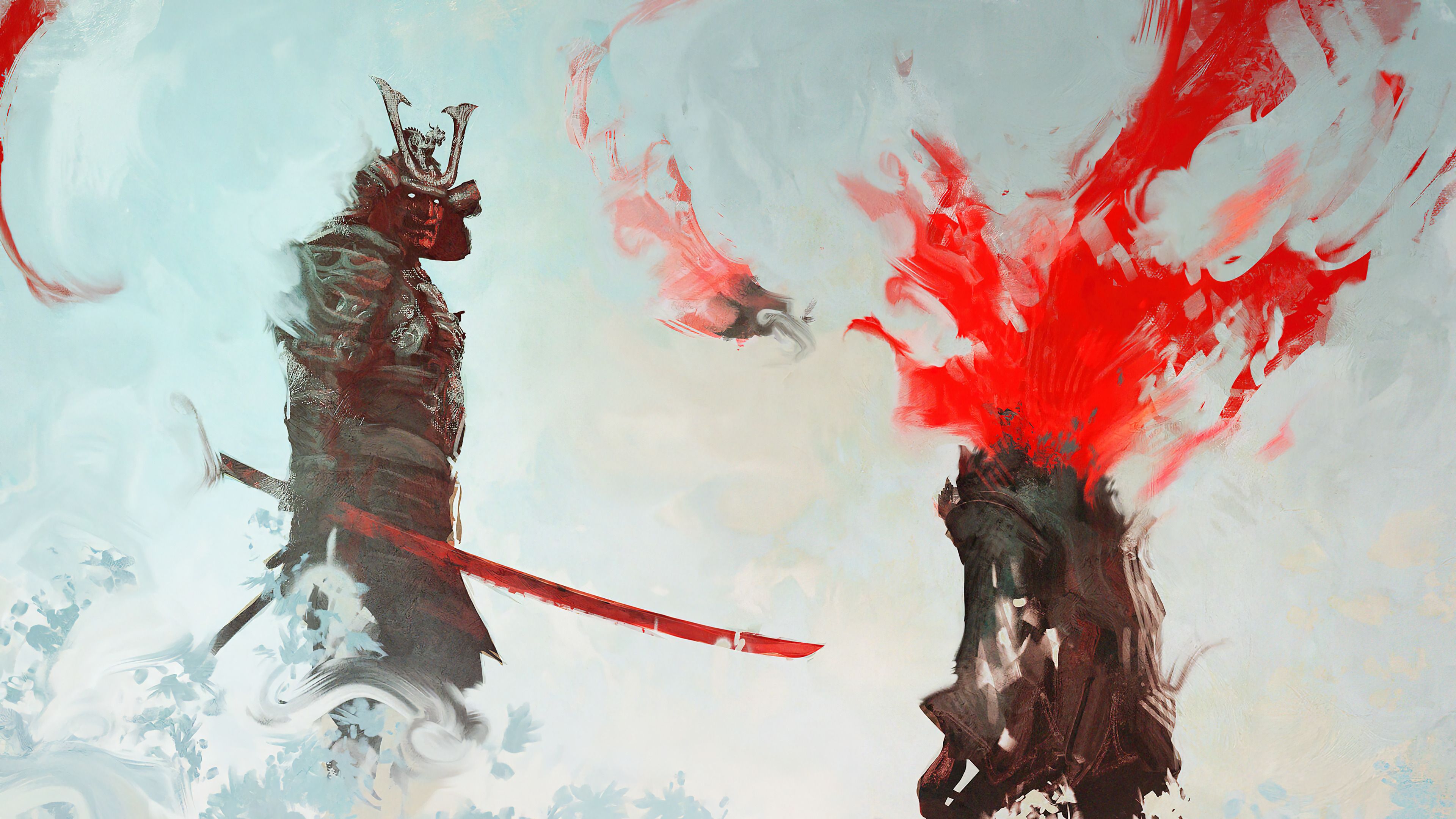 Samurai 4K Wallpapers - Top Free Samurai 4K Backgrounds - WallpaperAccess
