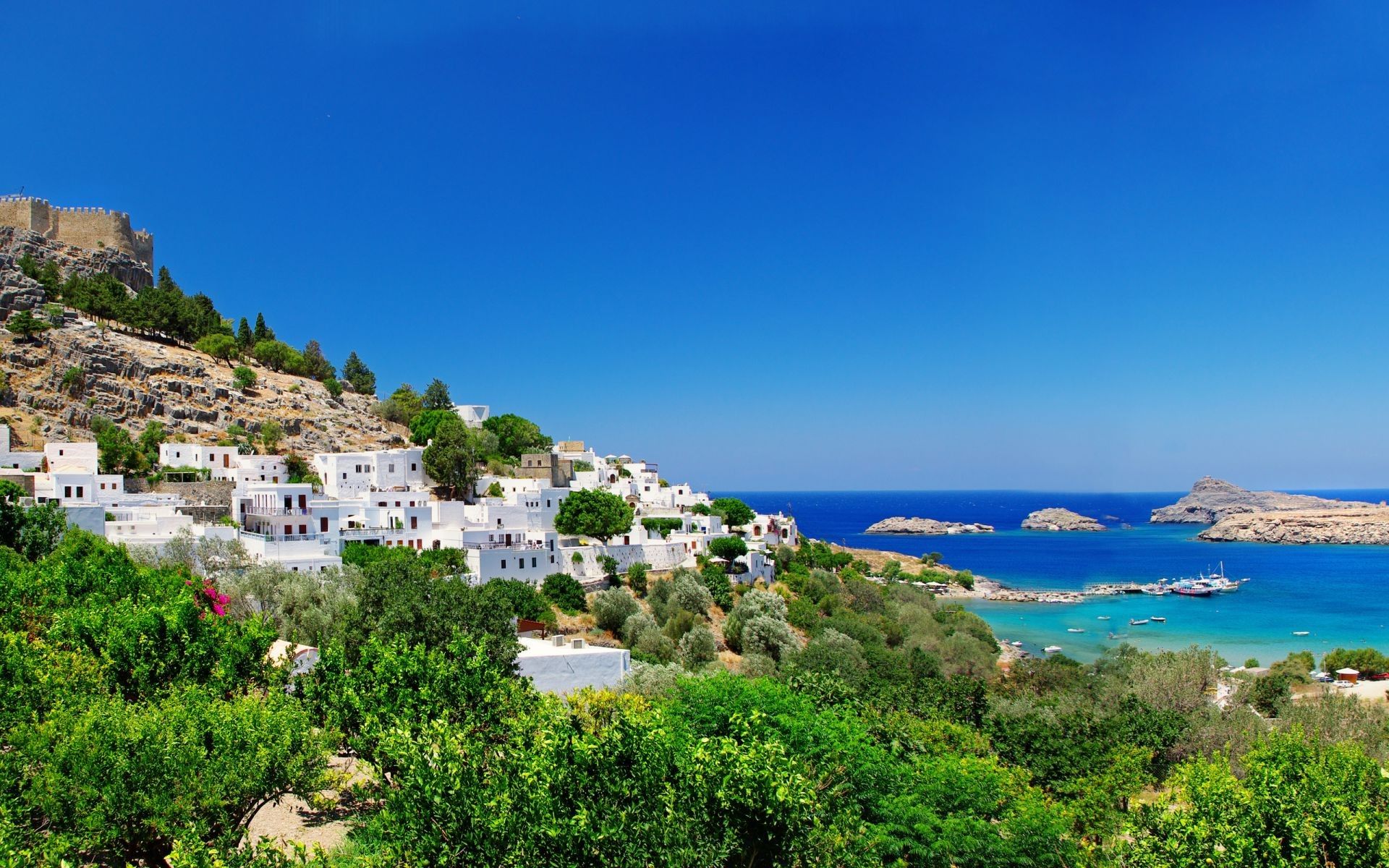 Greece Nature Wallpapers - Top Free Greece Nature Backgrounds ...