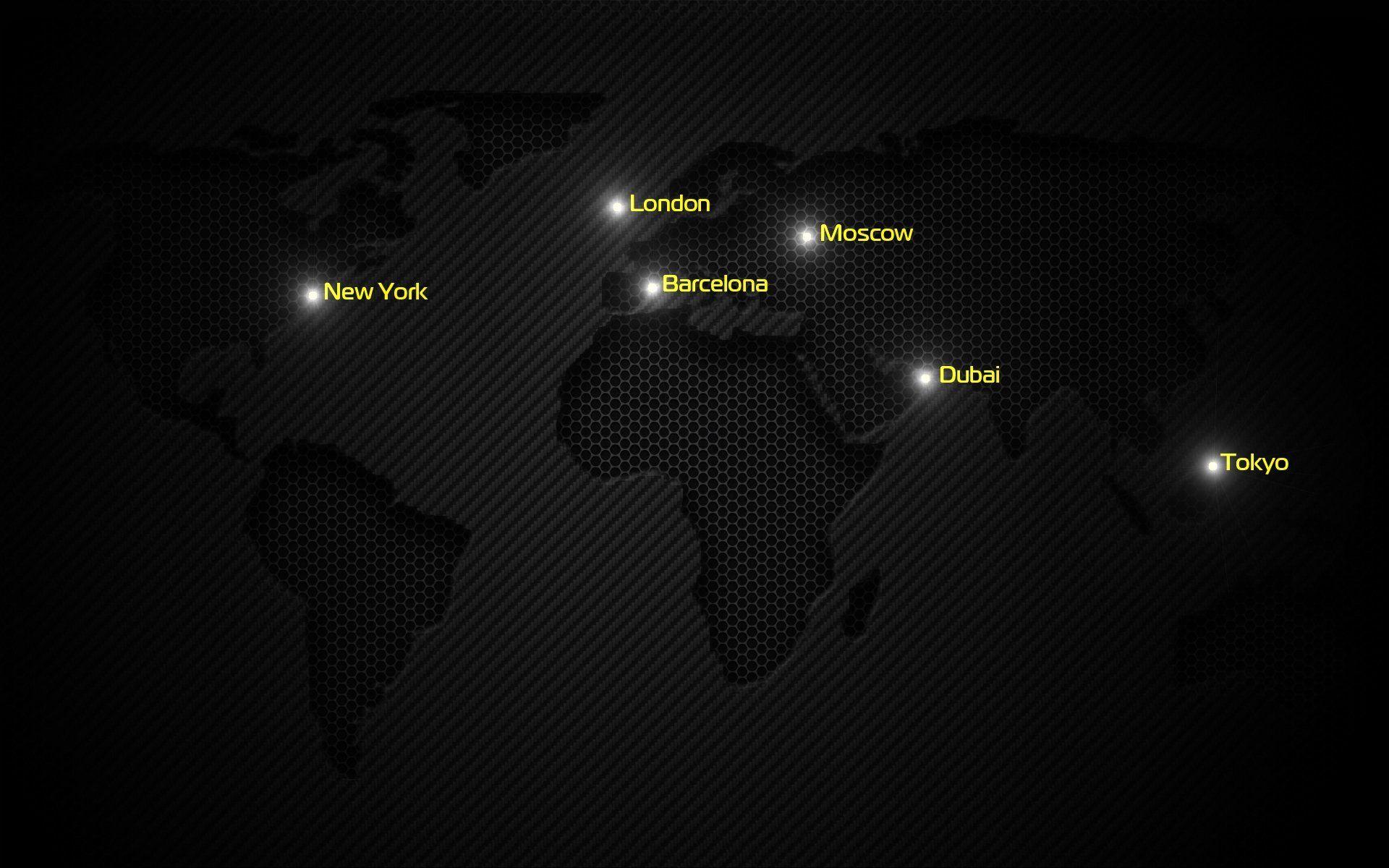 Black Map Wallpapers - Top Free Black Map Backgrounds - WallpaperAccess