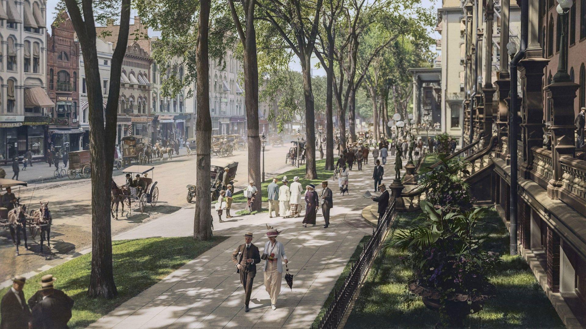 Vintage Street Wallpapers - Top Free Vintage Street Backgrounds ...