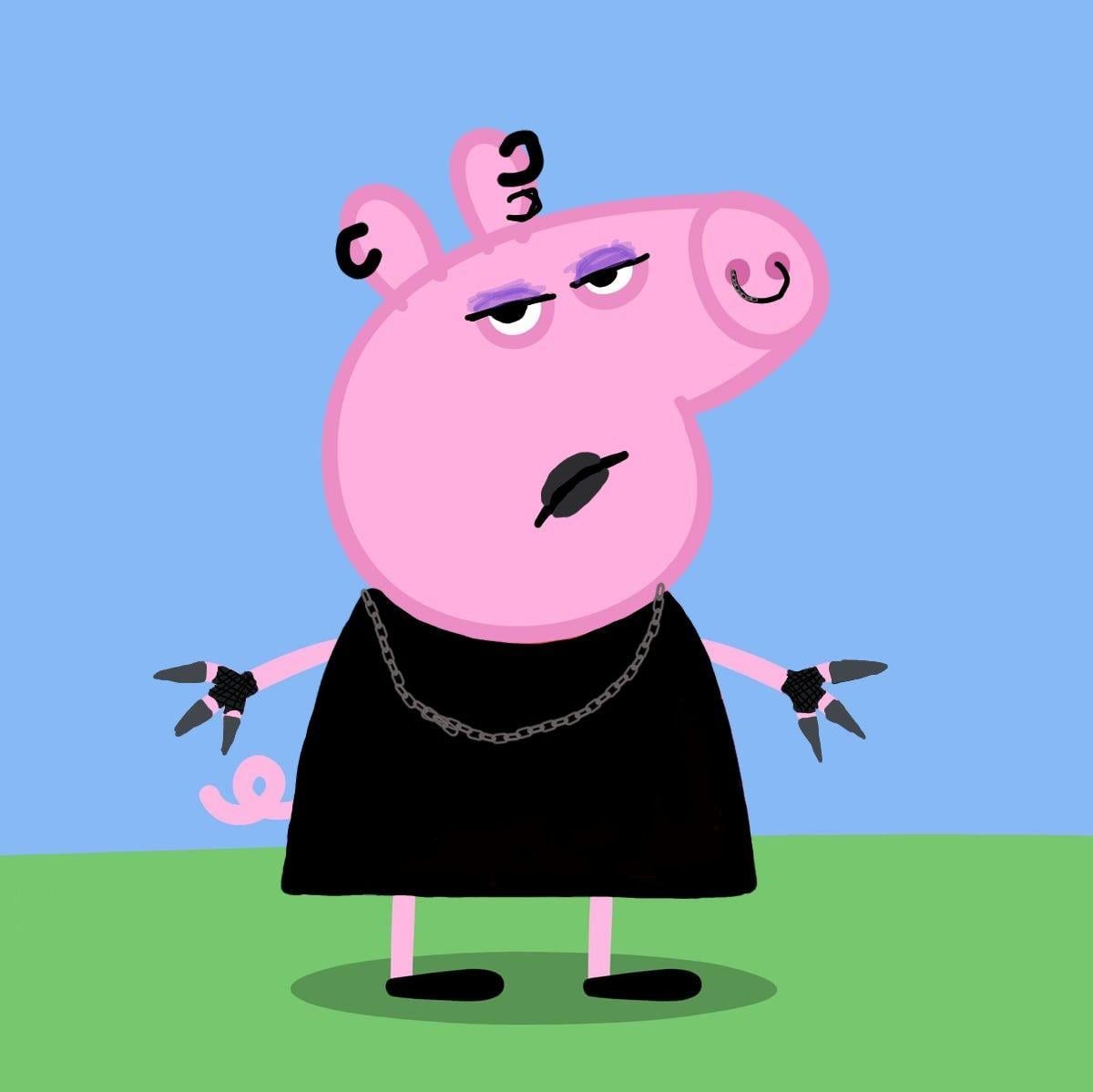 Peppa Pig Emo Wallpapers - Top Free Peppa Pig Emo Backgrounds ...