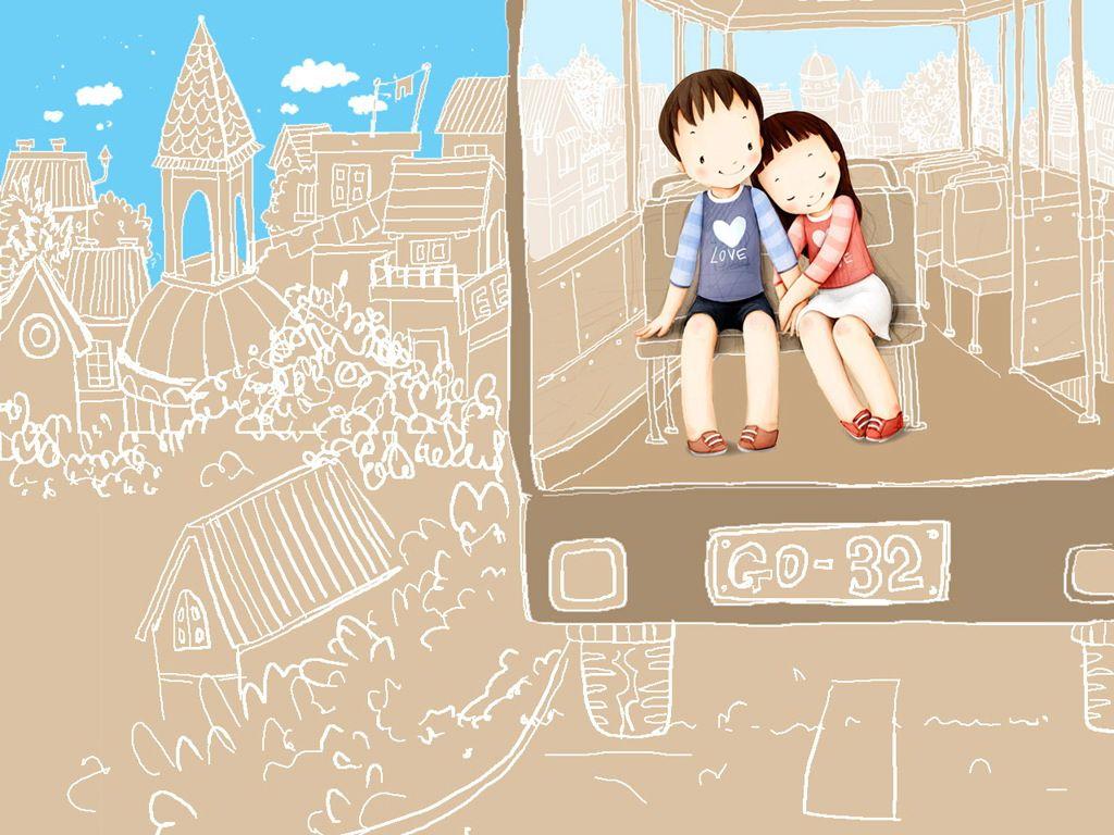 Korean Cartoon Wallpapers - Top Free Korean Cartoon Backgrounds ...