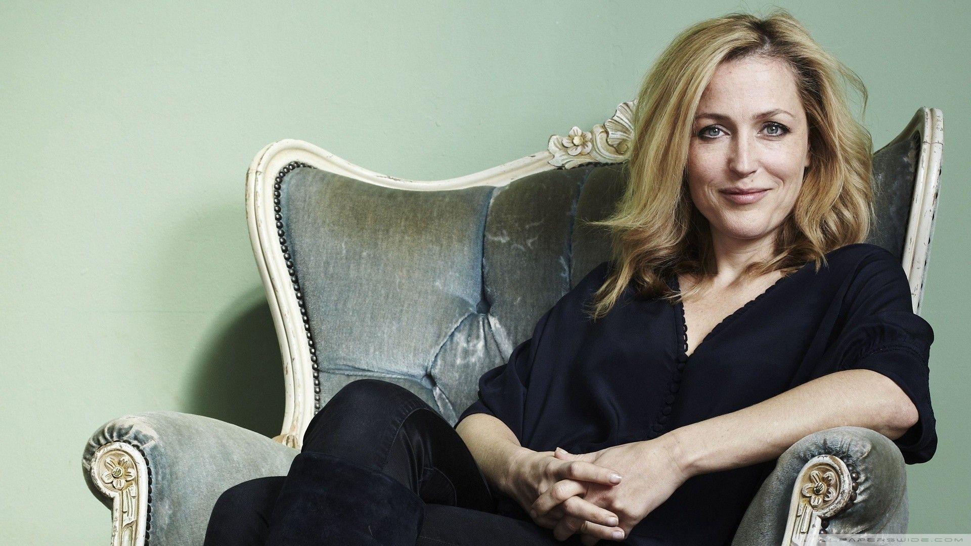 Fake Gillian Anderson Wallpaper