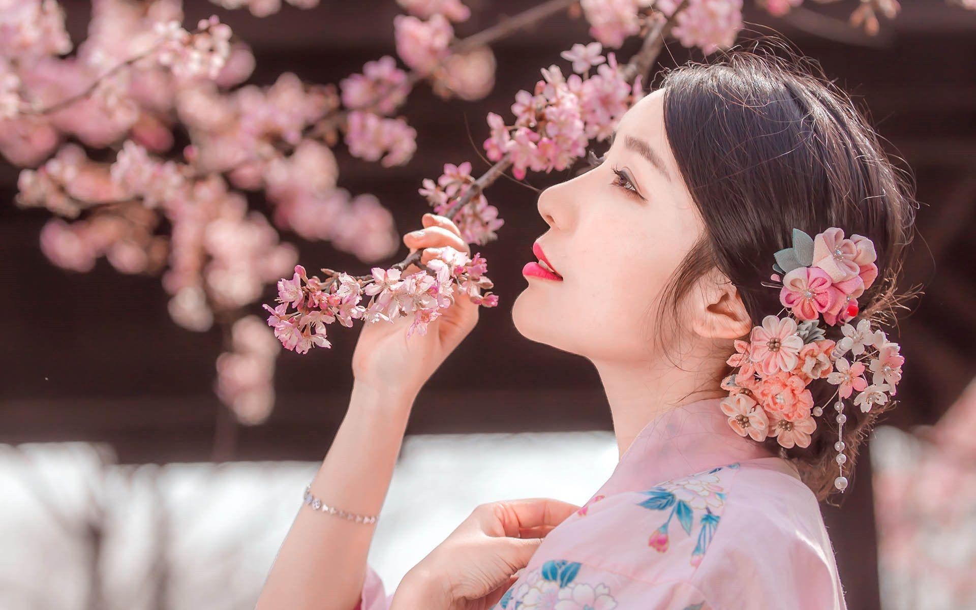 Spring Woman Wallpapers - Top Free Spring Woman Backgrounds ...