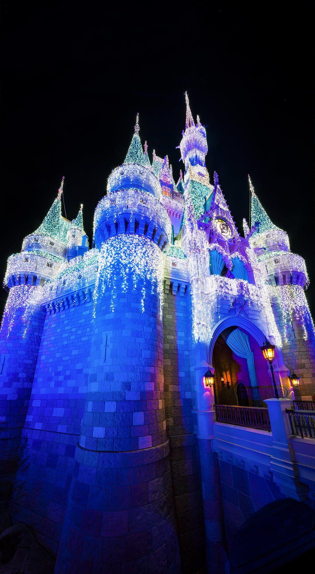 Disney Castle Winter Wallpapers - Top Free Disney Castle Winter ...