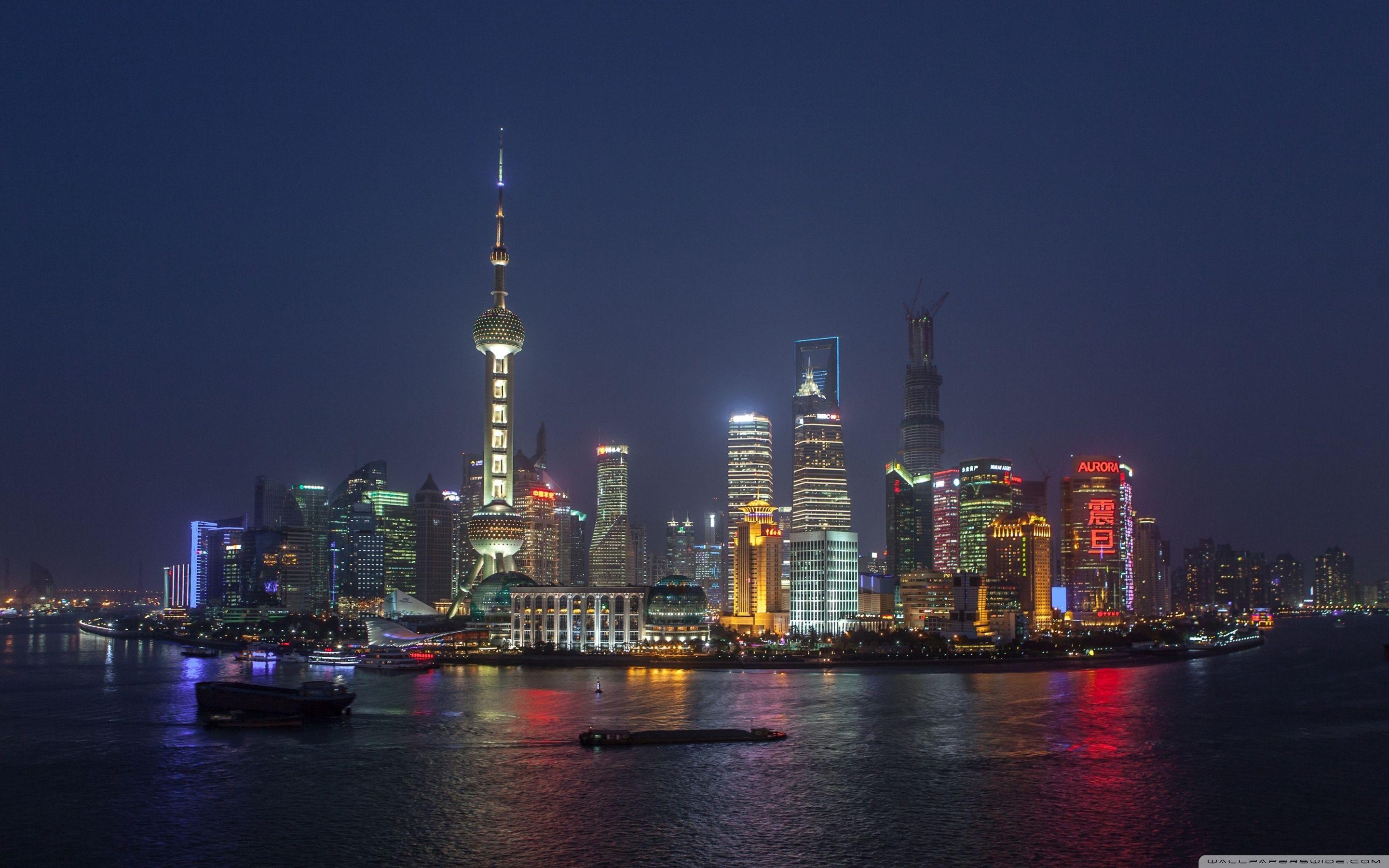 Shanghai Skyline Wallpapers Top Nh ng H nh nh p