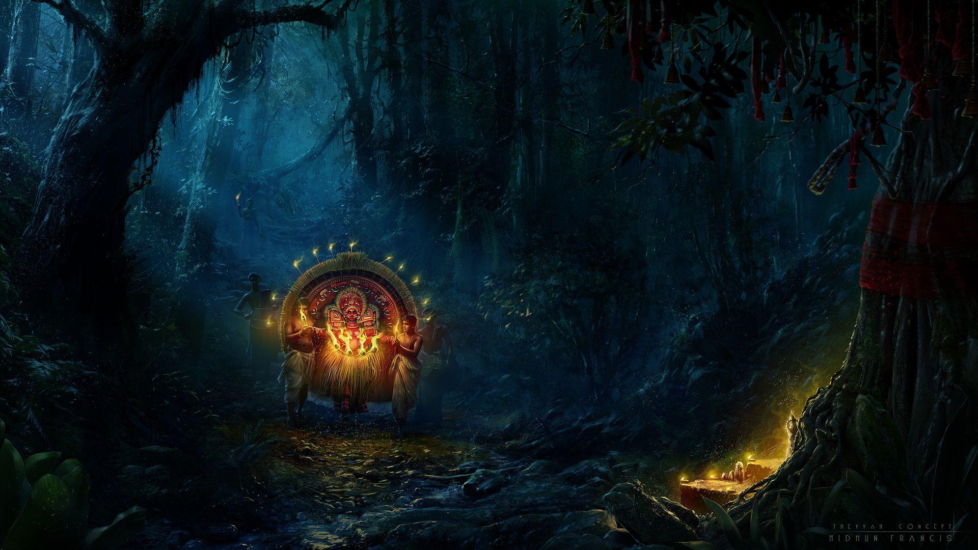 Theyyam HD Wallpapers - Top Free Theyyam HD Backgrounds - WallpaperAccess