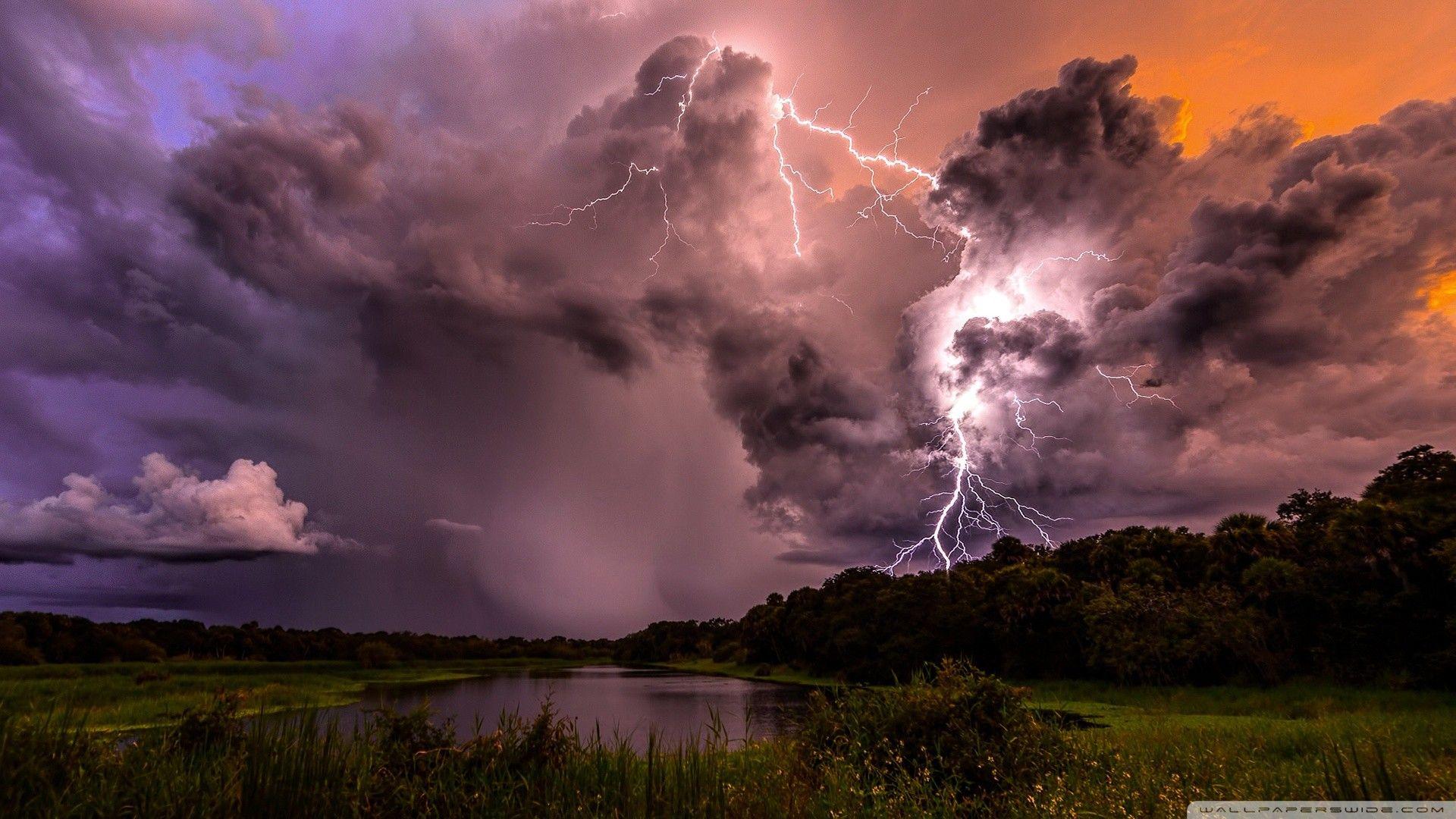 Lightning Storm Wallpapers - Top Free Lightning Storm Backgrounds ...