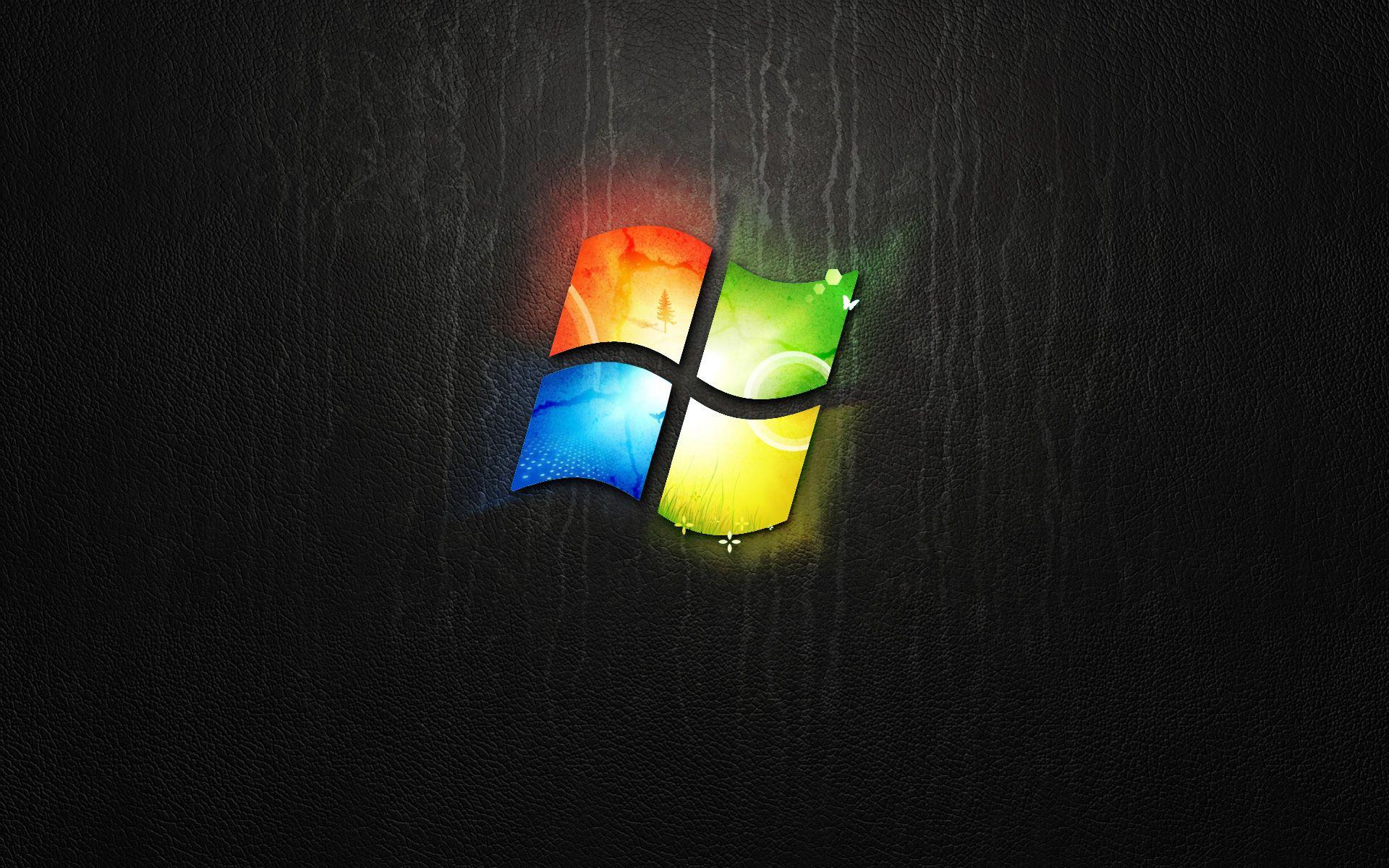 Black Windows Logo Wallpapers - Top Free Black Windows Logo Backgrounds ...