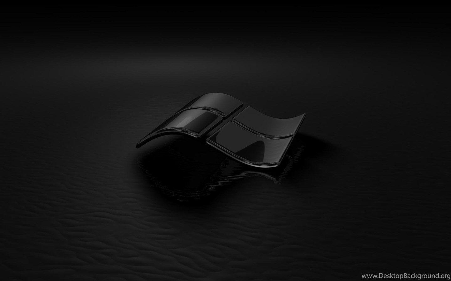 Black Windows Logo Wallpapers - Top Free Black Windows Logo Backgrounds ...