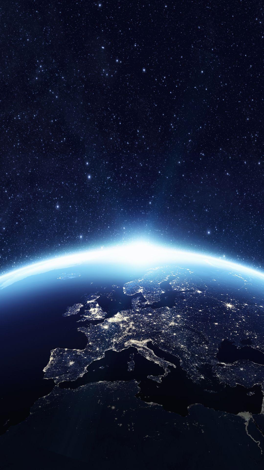 Earth Space Phone Wallpapers - Top Free Earth Space Phone Backgrounds ...