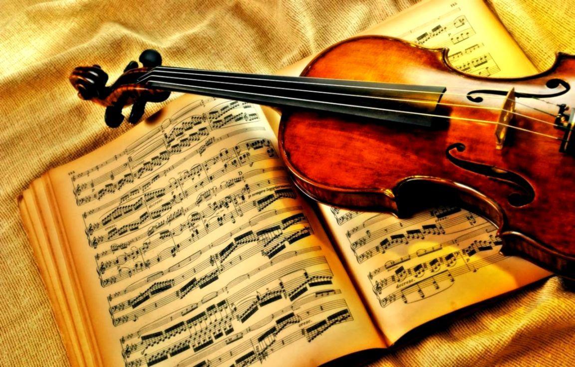 Violin Music Notes Wallpaper