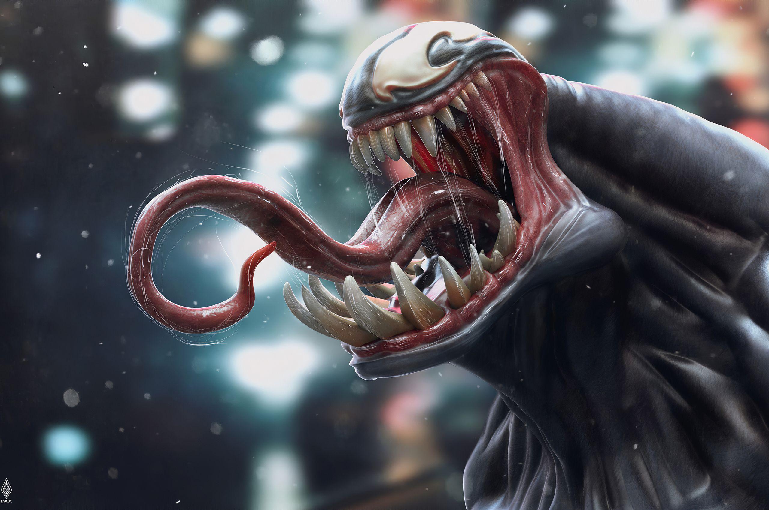 Venom 3D Wallpapers - Top Free Venom 3D Backgrounds - WallpaperAccess