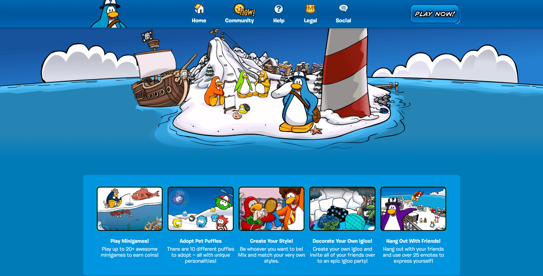 Club Penguin Wallpapers - Top Free Club Penguin Backgrounds ...
