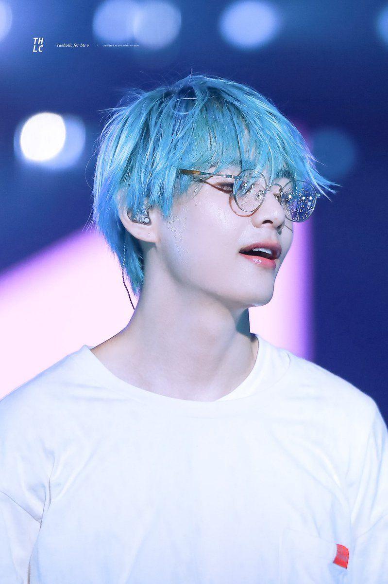 Taehyung Blue Hair Wallpapers - Top Free Taehyung Blue Hair Backgrounds - WallpaperAccess