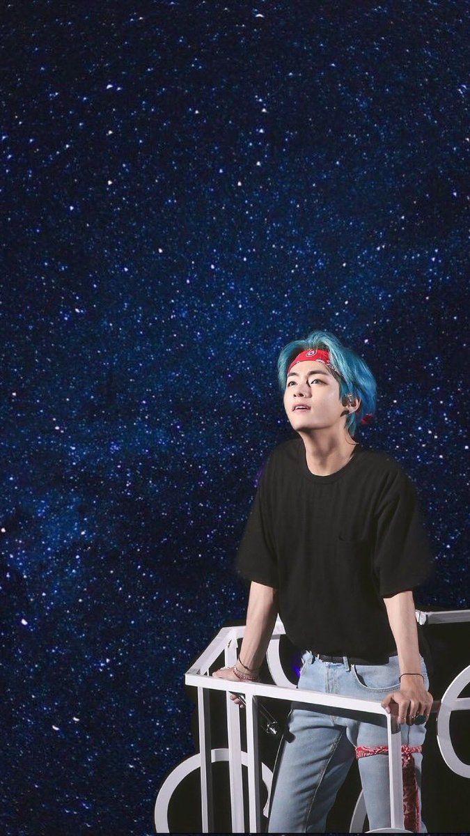 Taehyung Blue Hair Wallpapers - Top Free Taehyung Blue Hair Backgrounds - WallpaperAccess