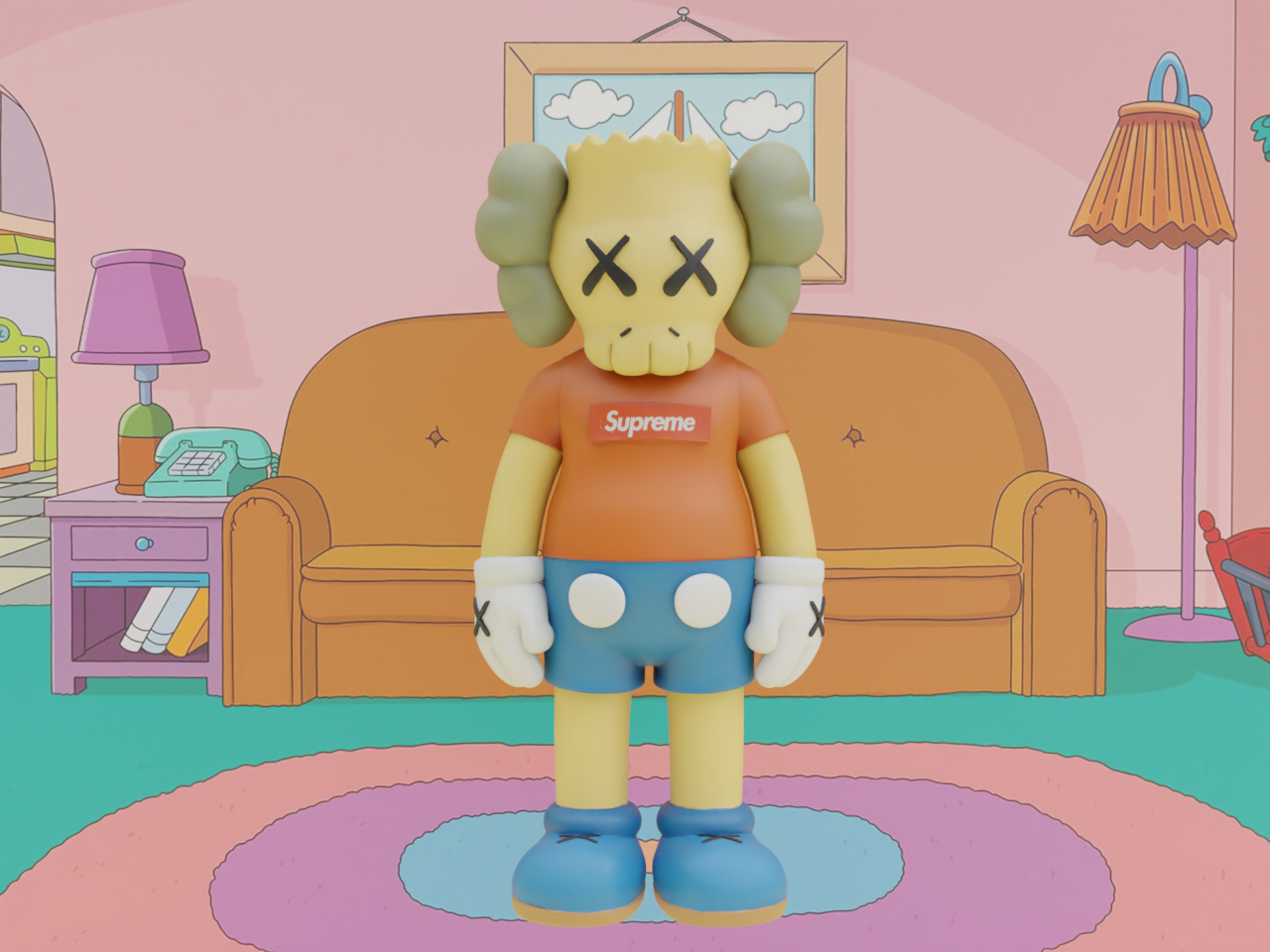 Kaws Simpsons Wallpapers - Top Free Kaws Simpsons Backgrounds ...