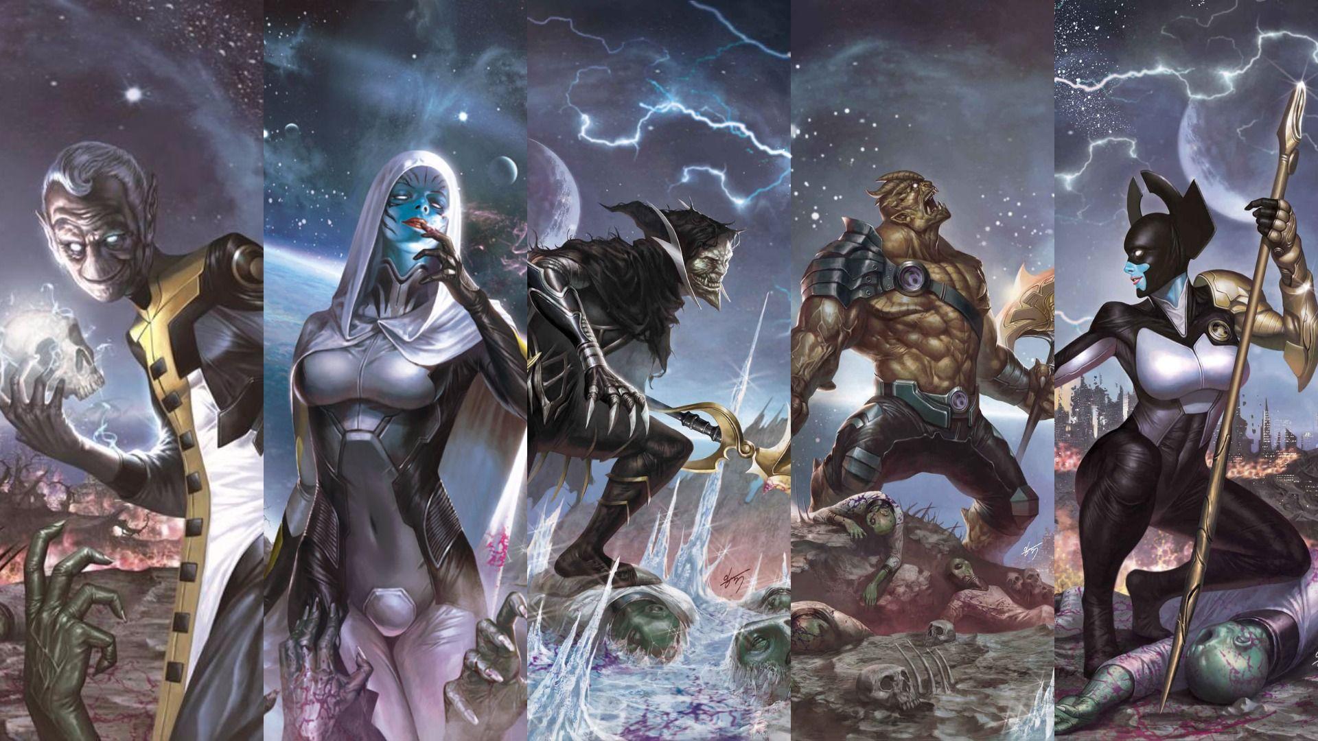 Black Order Wallpapers - Top Free Black Order Backgrounds - WallpaperAccess