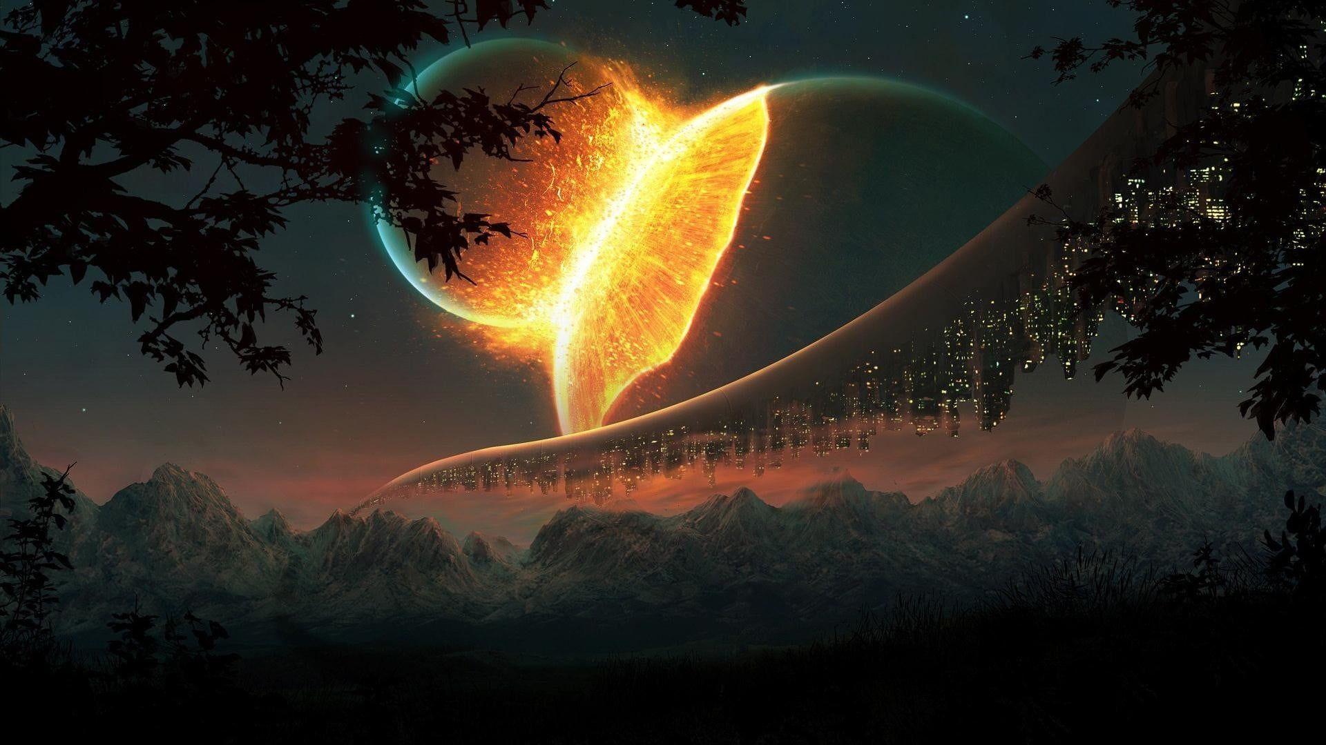 Planet Explosion Wallpapers - Top Free Planet Explosion Backgrounds ...