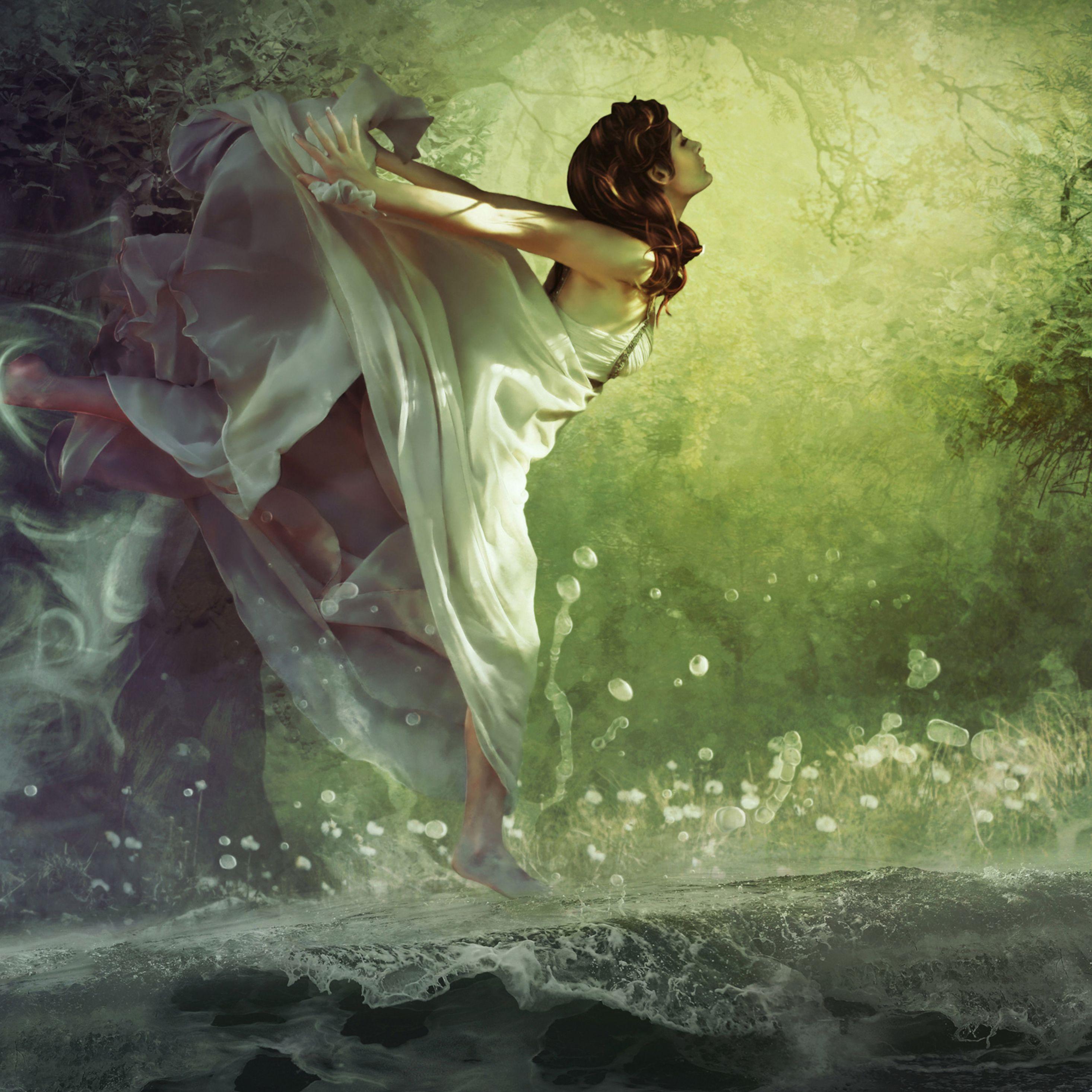 Forest Girl Wallpapers - Top Free Forest Girl Backgrounds - WallpaperAccess